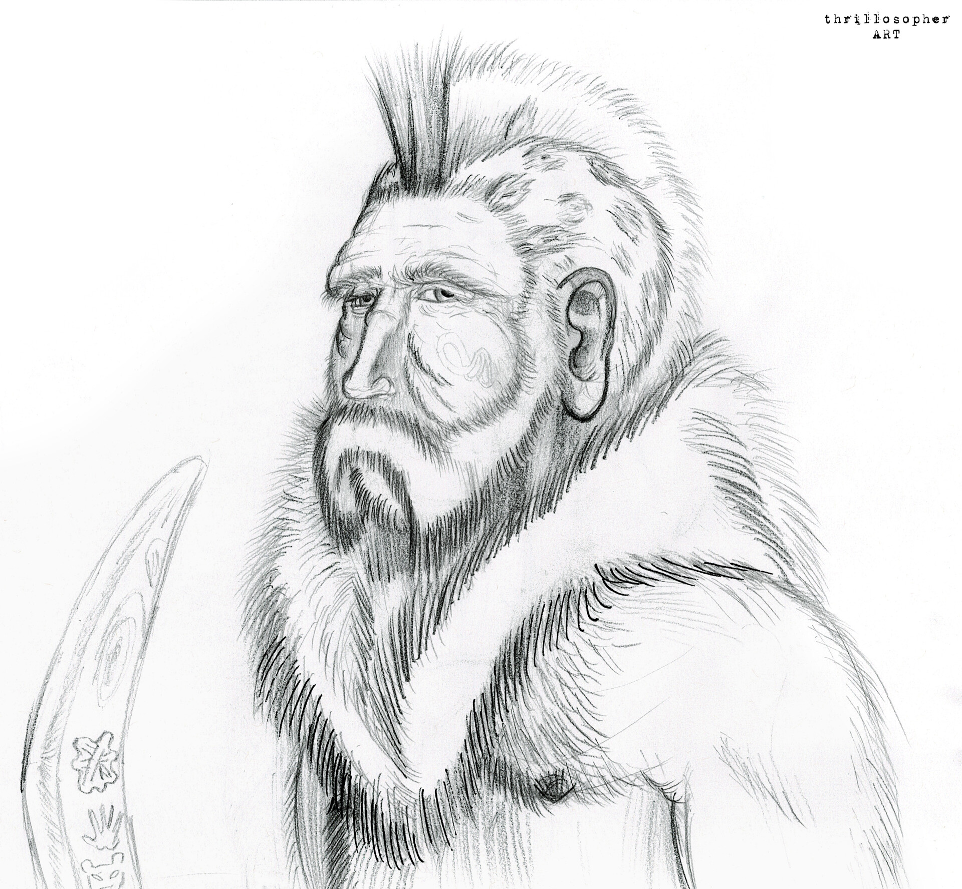 ArtStation - Neanderthal Warrior