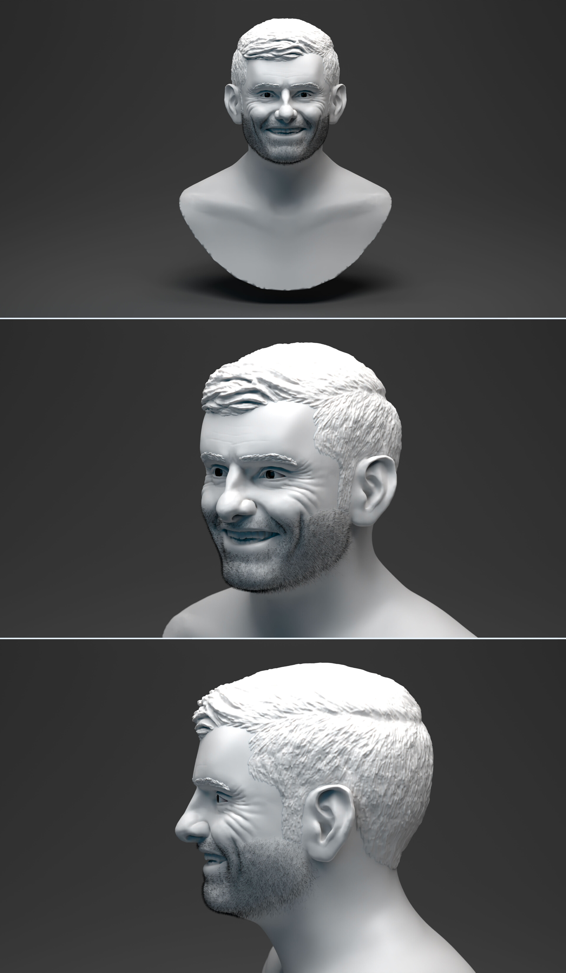 ArtStation - Quick Likeness Studies