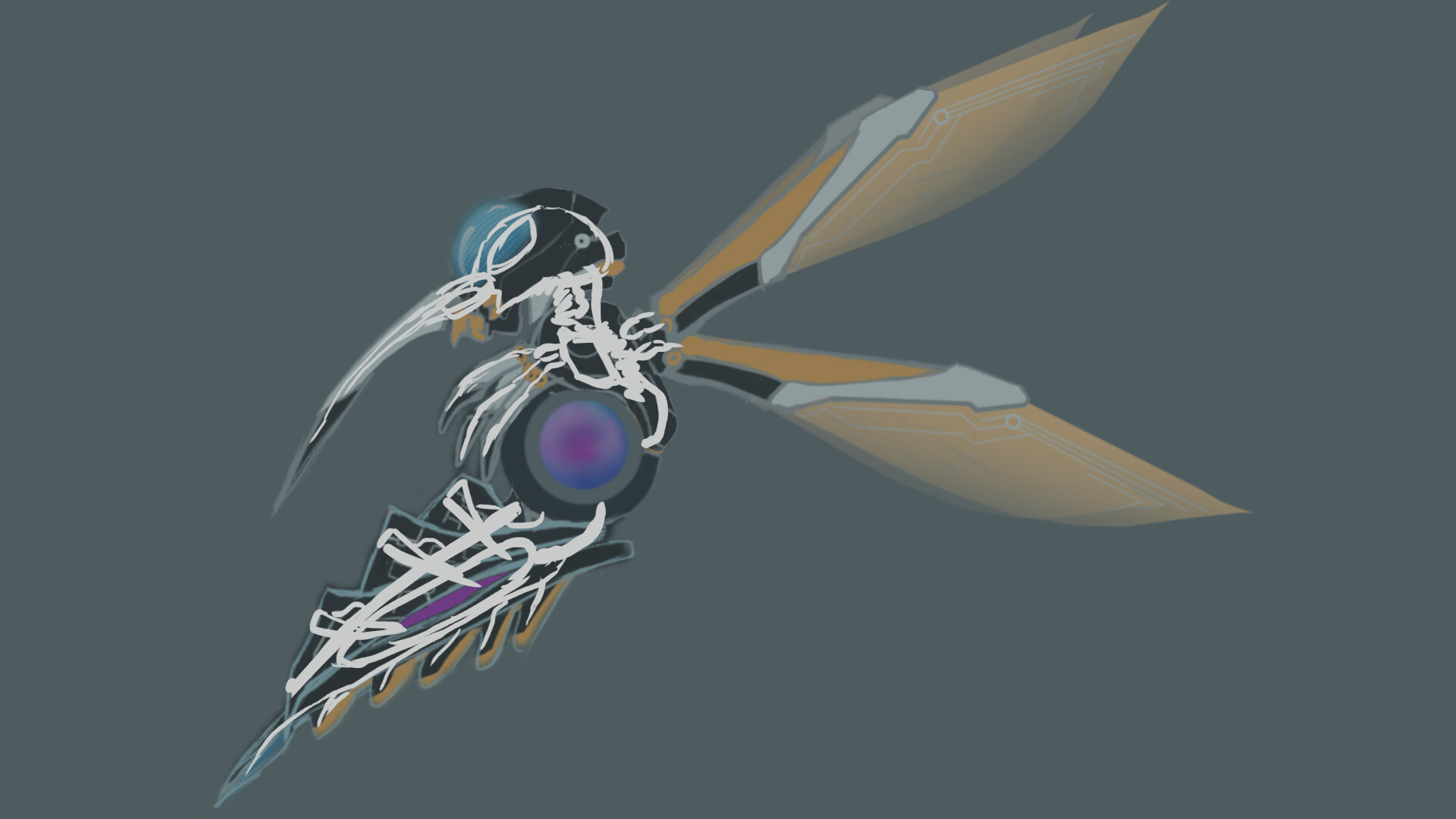 Annan Su - Robotic Creature ----- silicon wasp