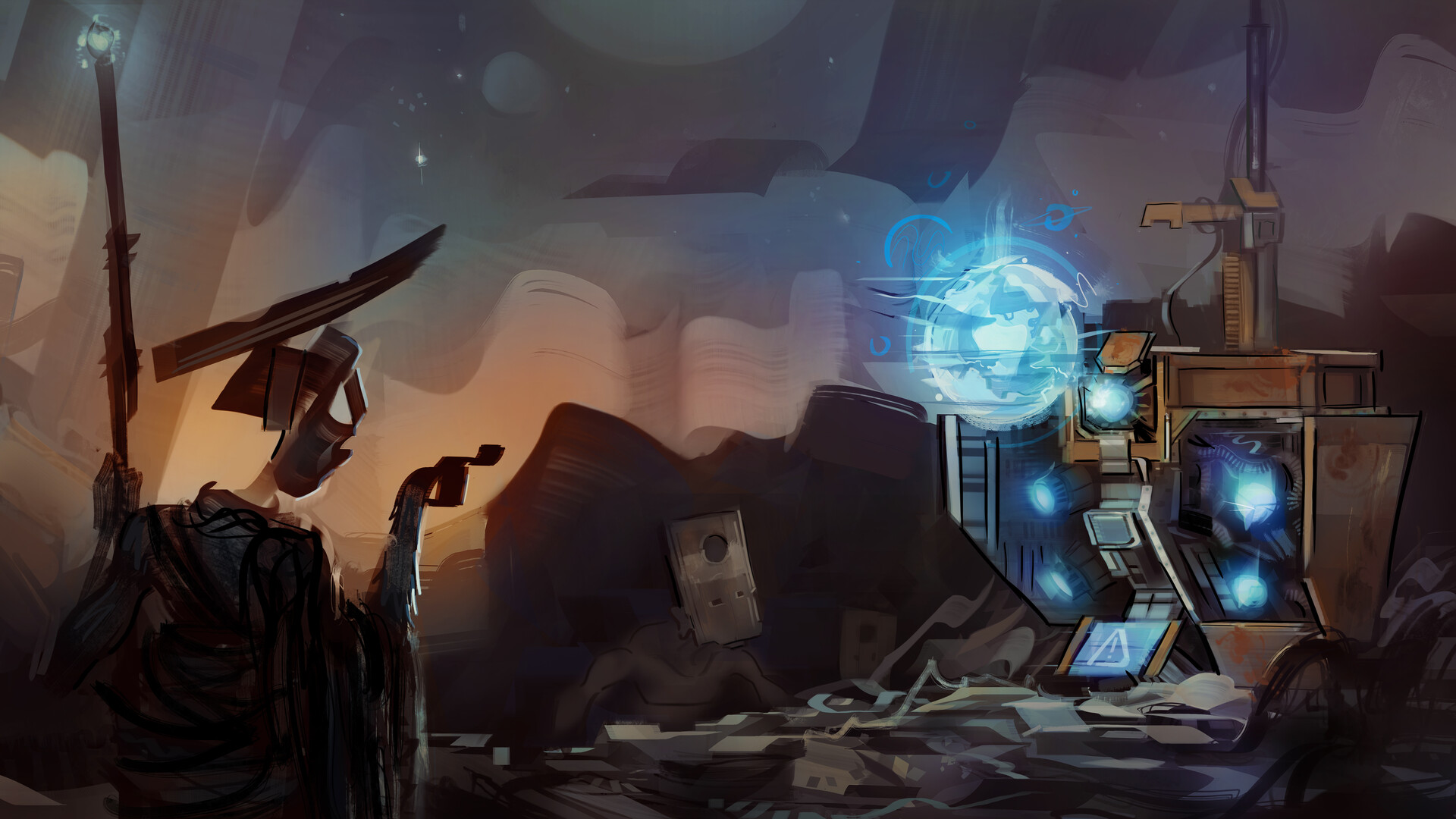 ArtStation - Borderlands - Junk Vistas II