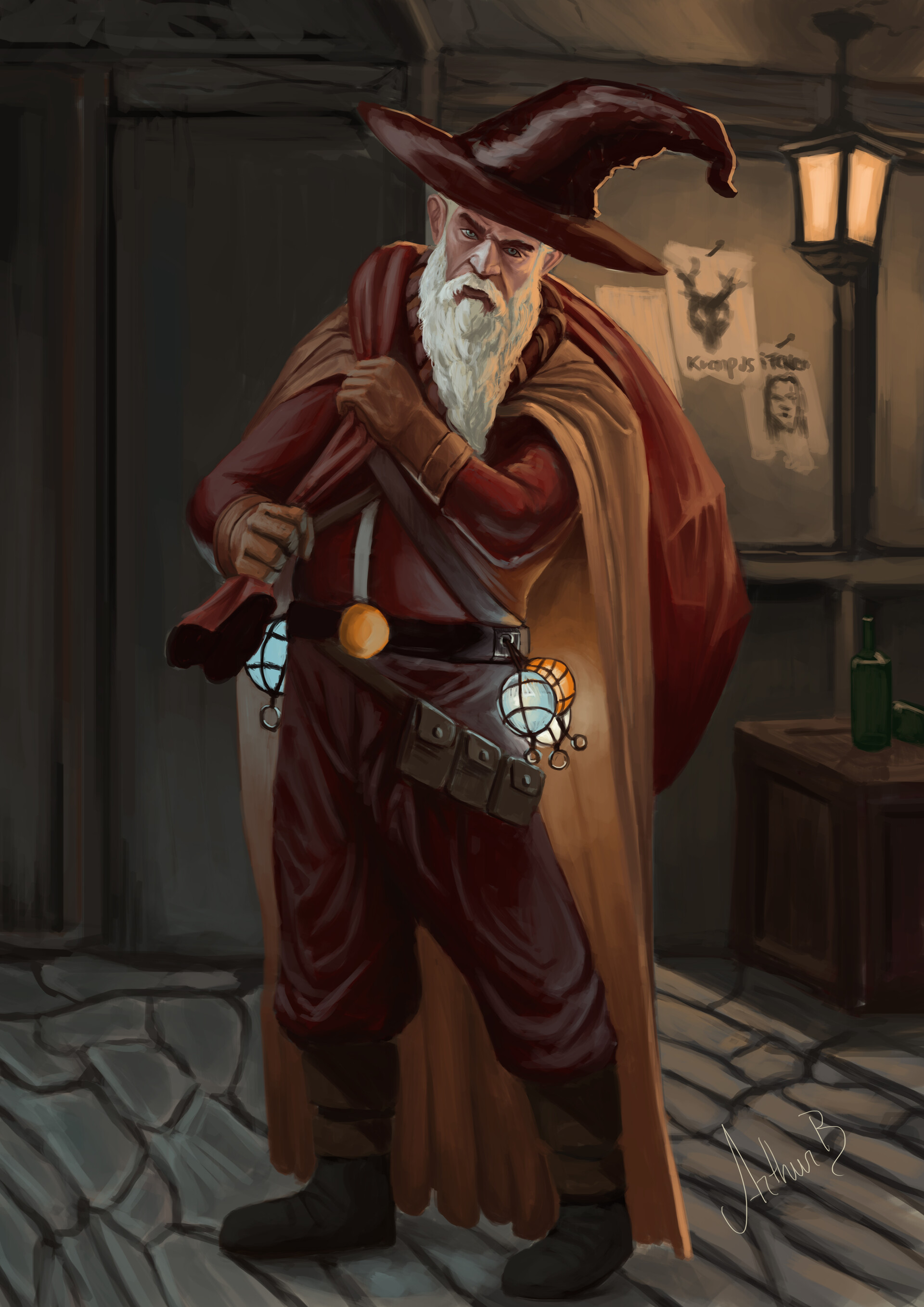 ArtStation - The christmas mage