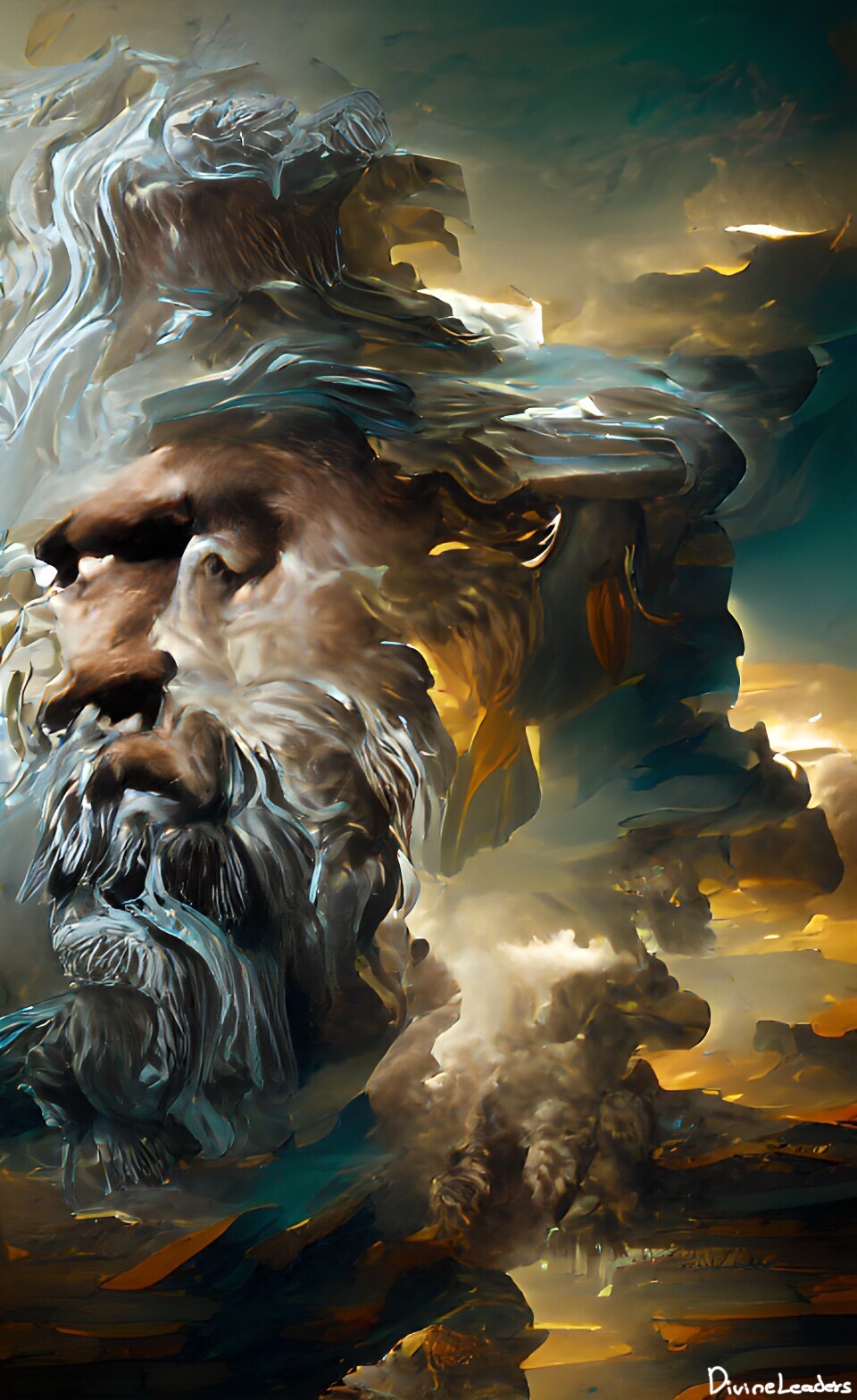 ArtStation - God of Sky and Thunder, Zeus. (The Divine Series - 4)