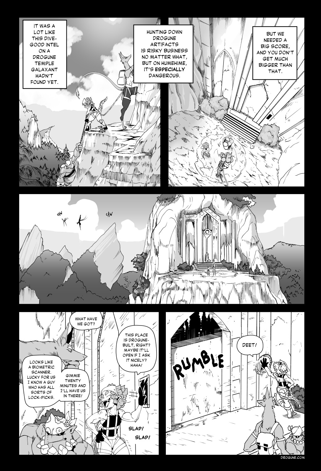 Adam Bryce Thomas - Drogune Page Samples