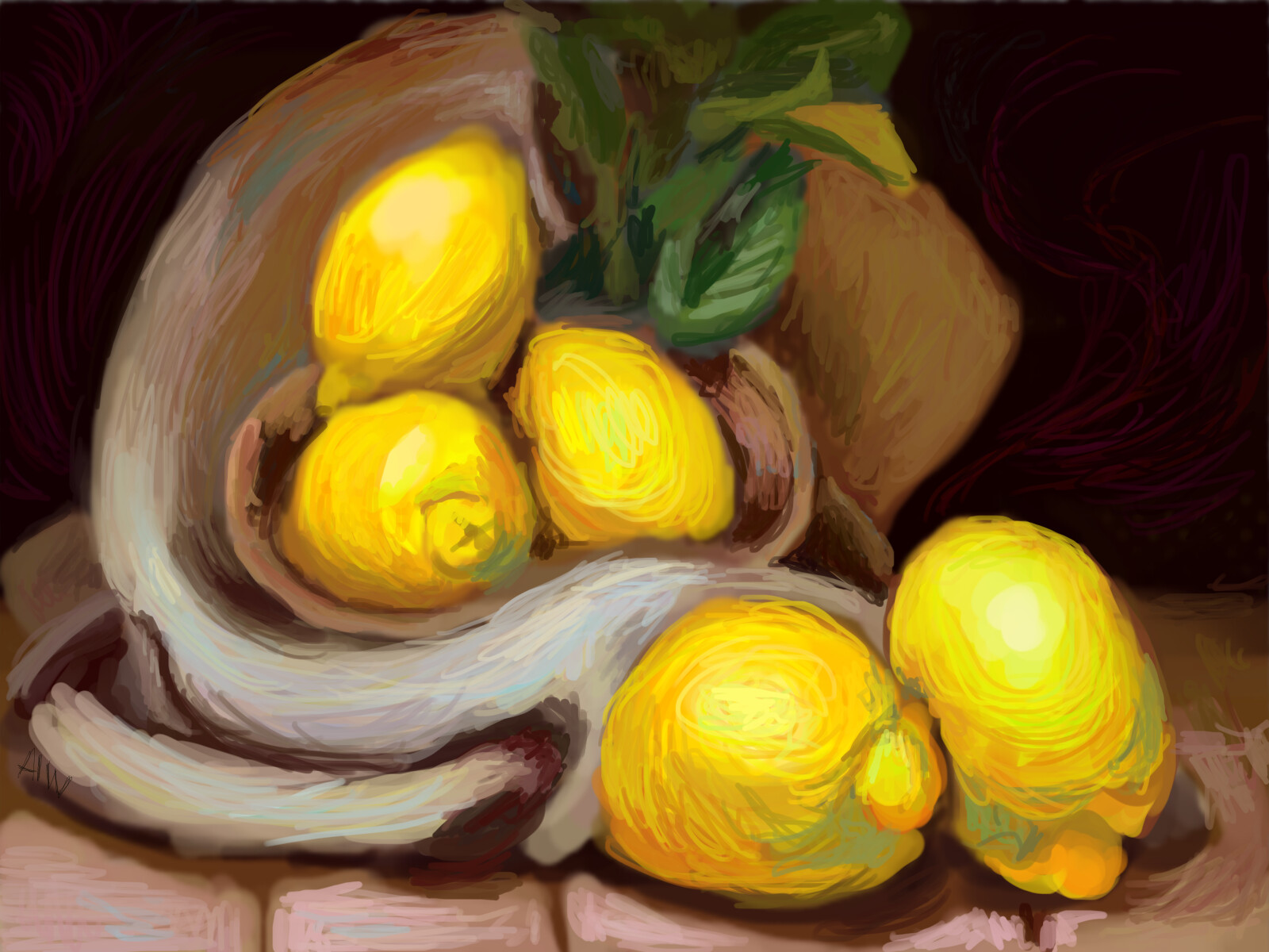 ArtStation - Lemon Study