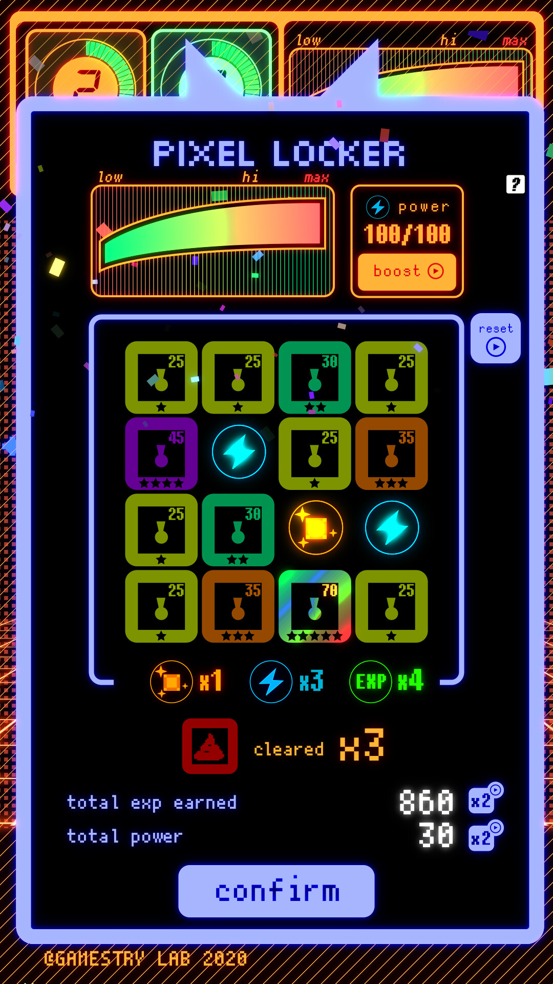 morphws - "Cybermeow 2048" Game Interface Layout and Designs