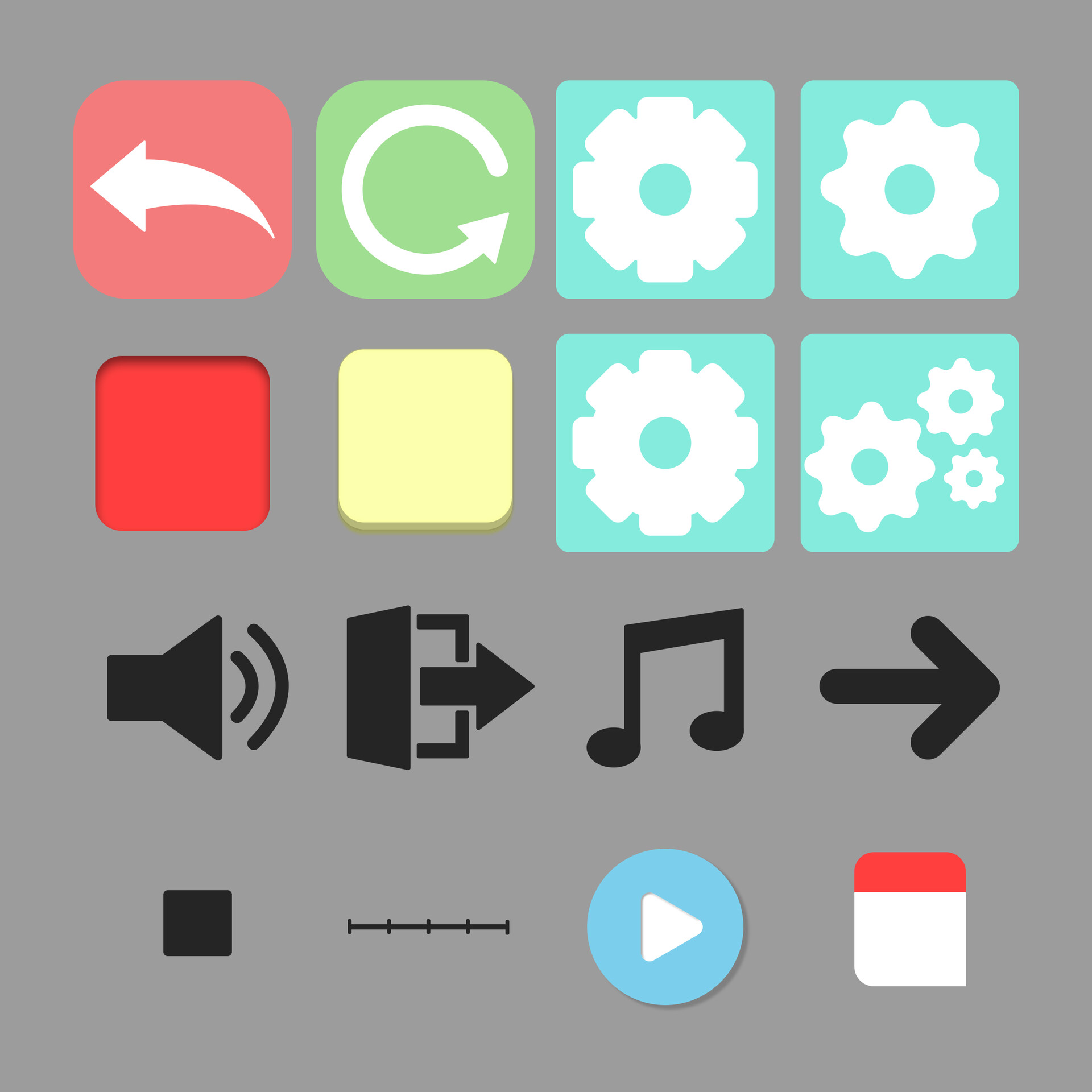 ArtStation - Puzzle Game UI Resource
