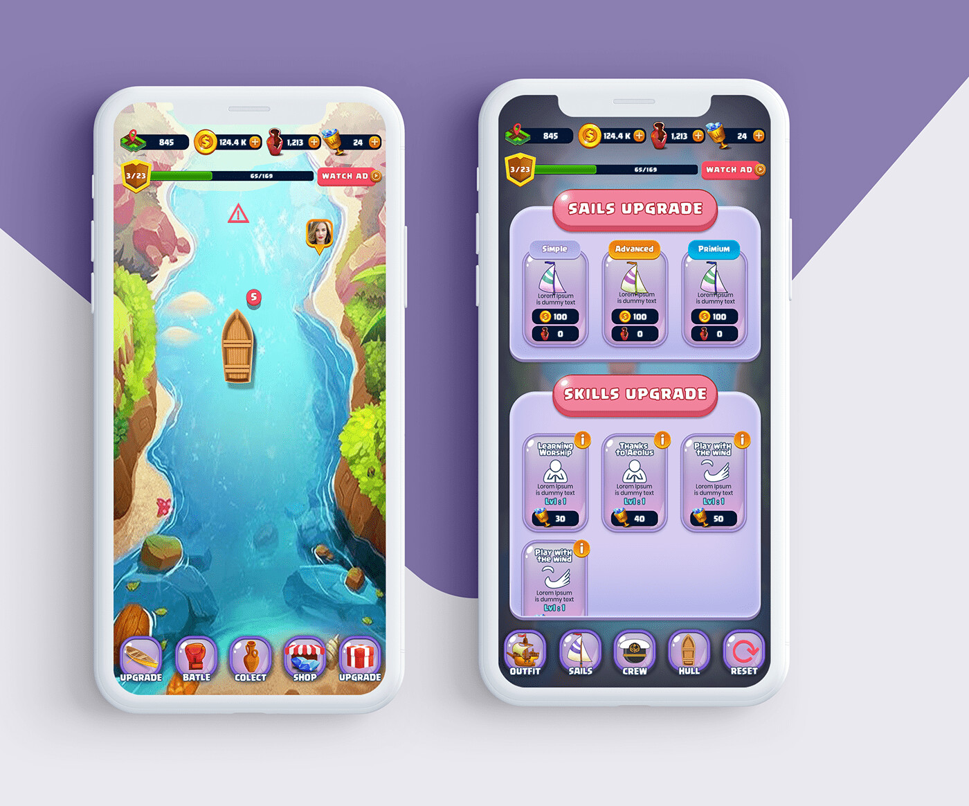 ArtStation - Mobile Game UI/UX