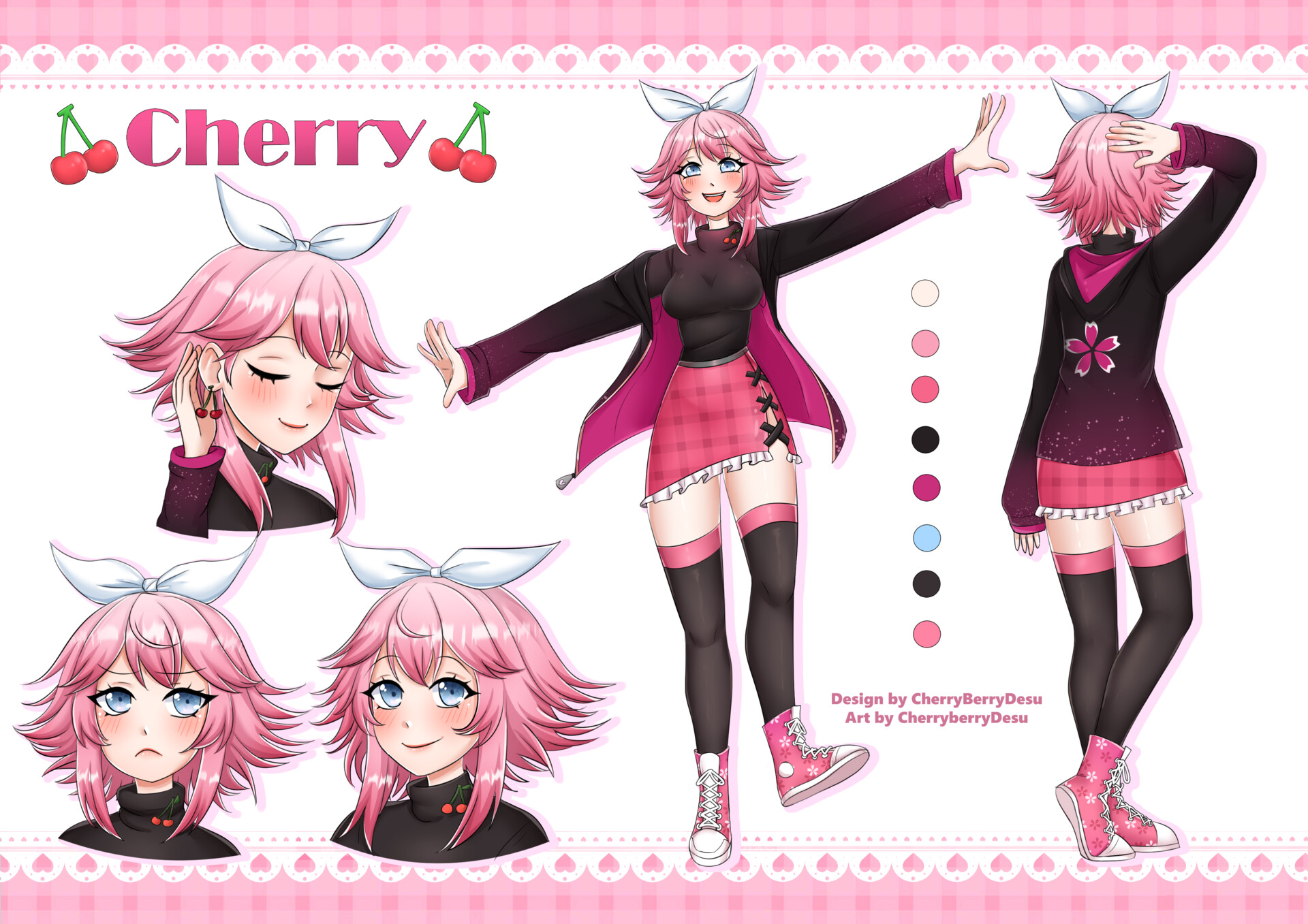 ArtStation - Cherry's Reference sheet