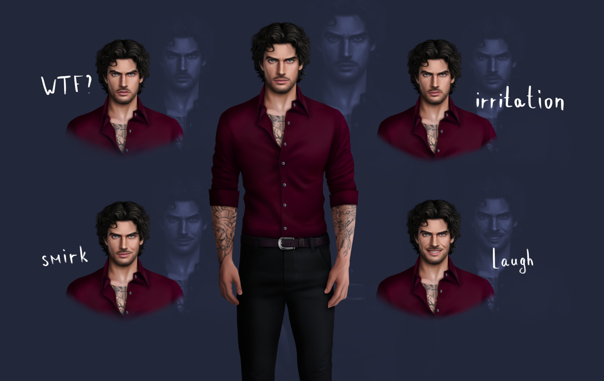 ArtStation - 2d character