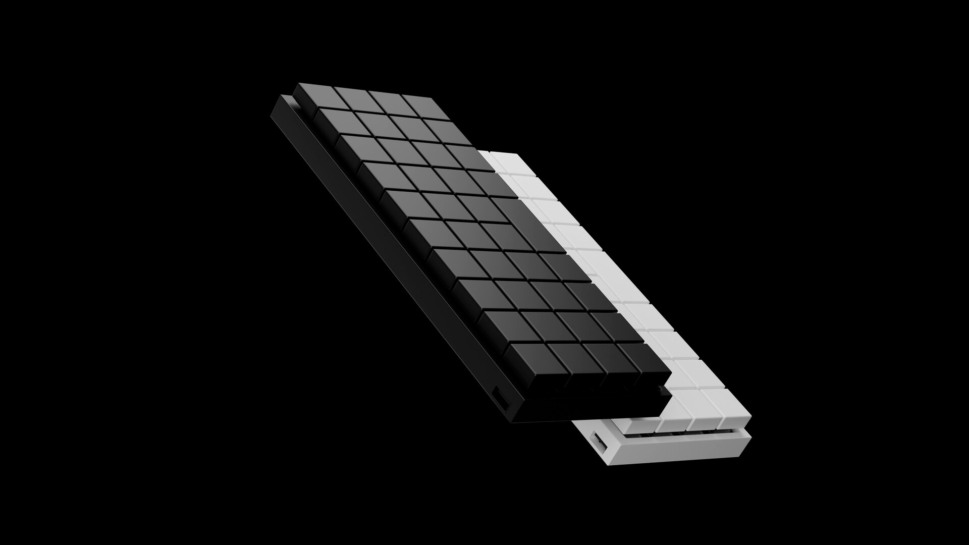 ArtStation - Minimalistic keyboard