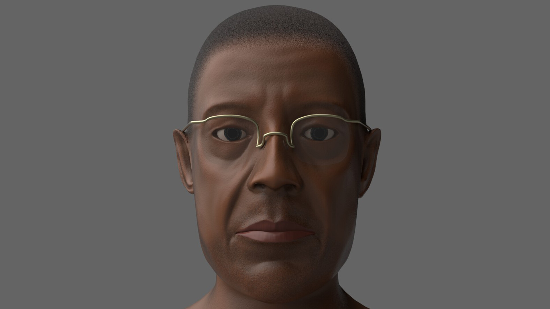 ArtStation - Giancarlo Esposito sculpt (Gus Fring)