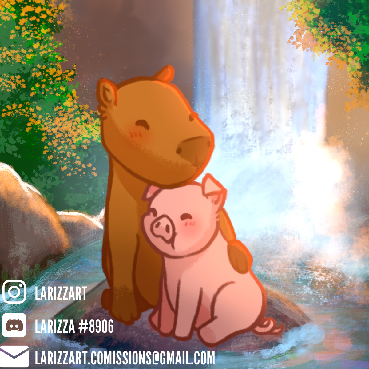 ArtStation - Commission-Cute Animals