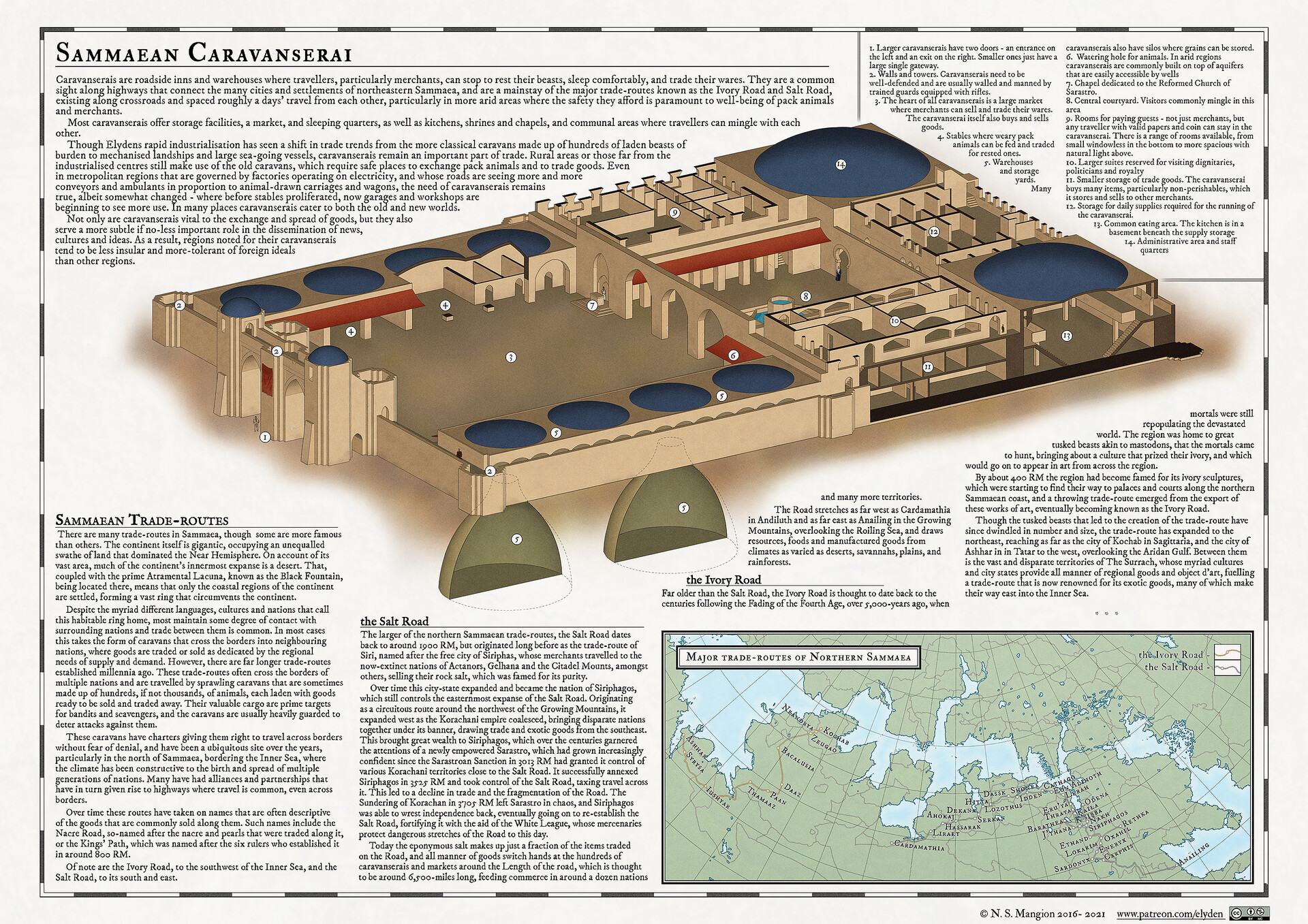 ArtStation - Sammaean Caravanserai
