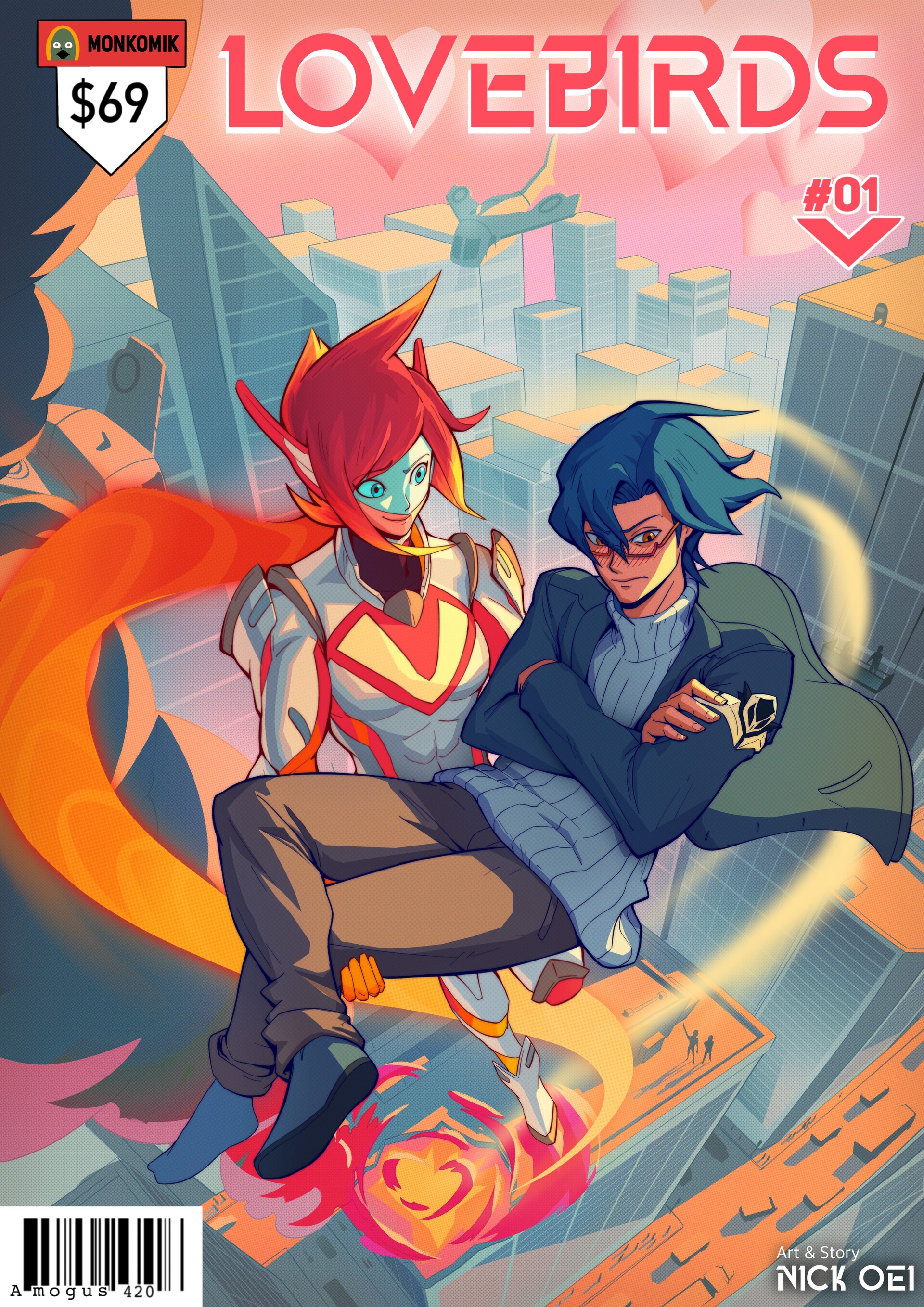 ArtStation - Fake Comic Cover Personal Project