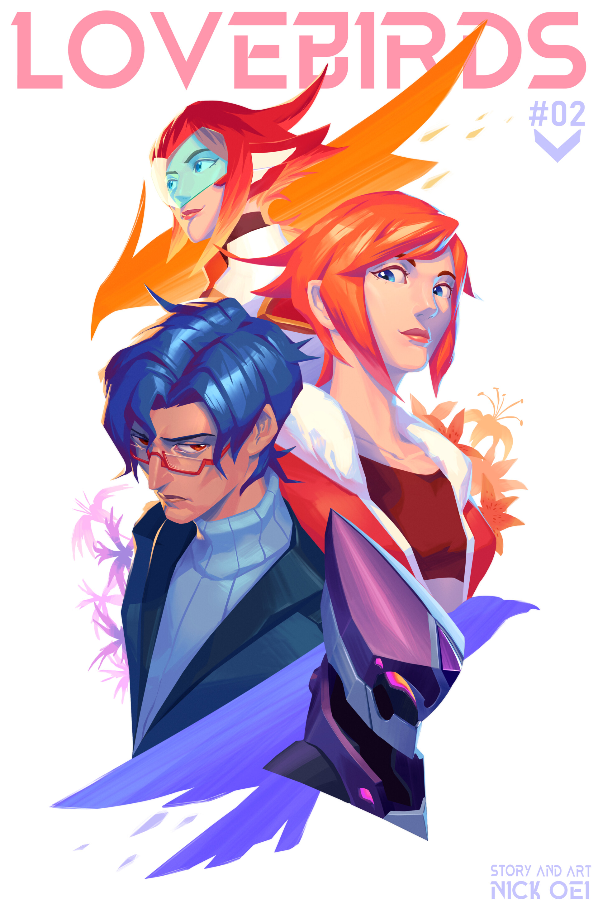 ArtStation - Fake Comic Cover Illustration 2