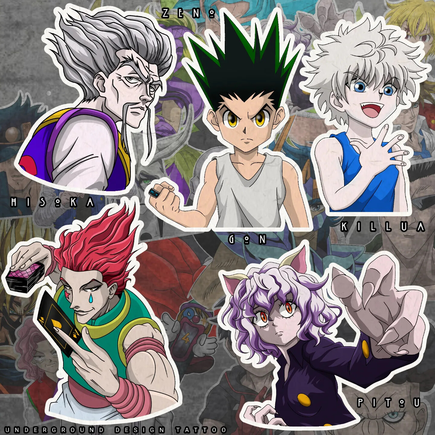 ArtStation - ANIME STICKERS