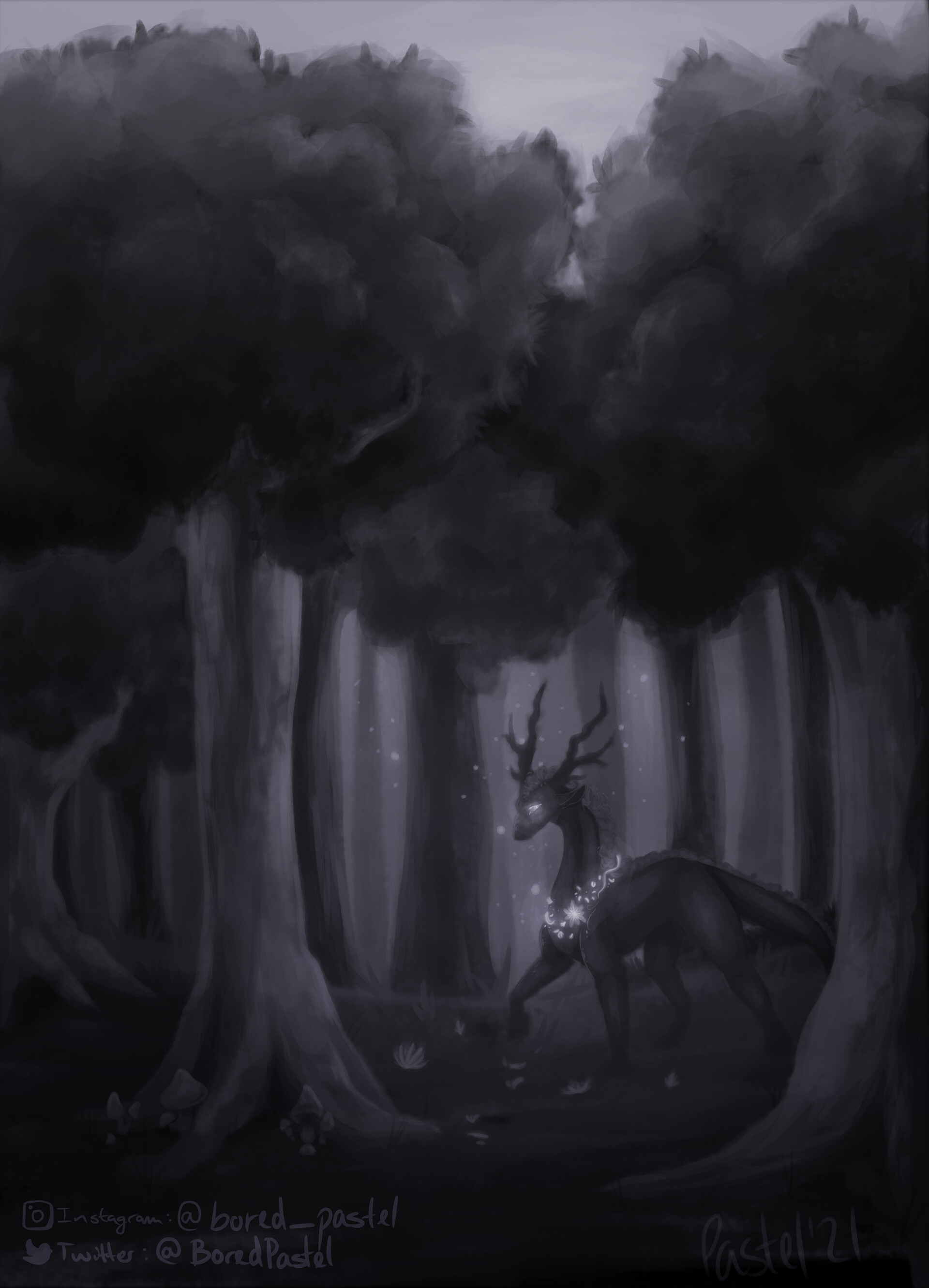 ArtStation - Forest Guardian (Old-ish)