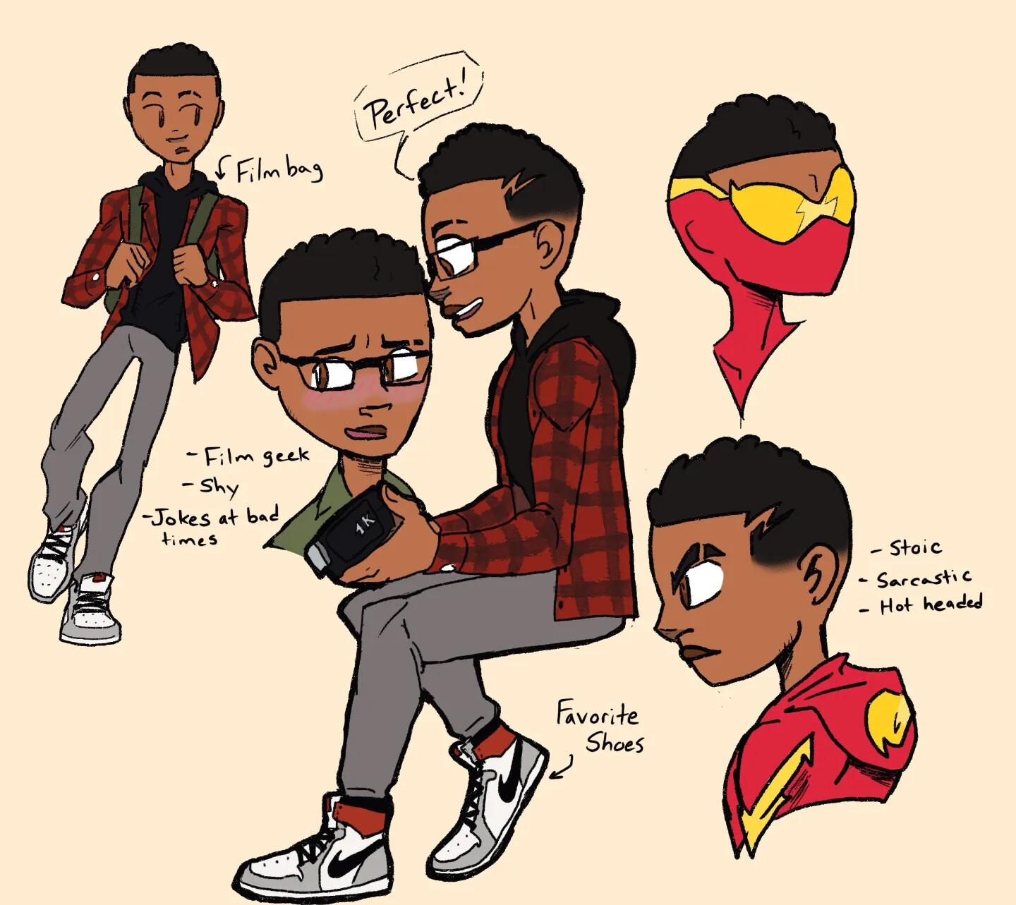 ArtStation - Superhero OC Streak