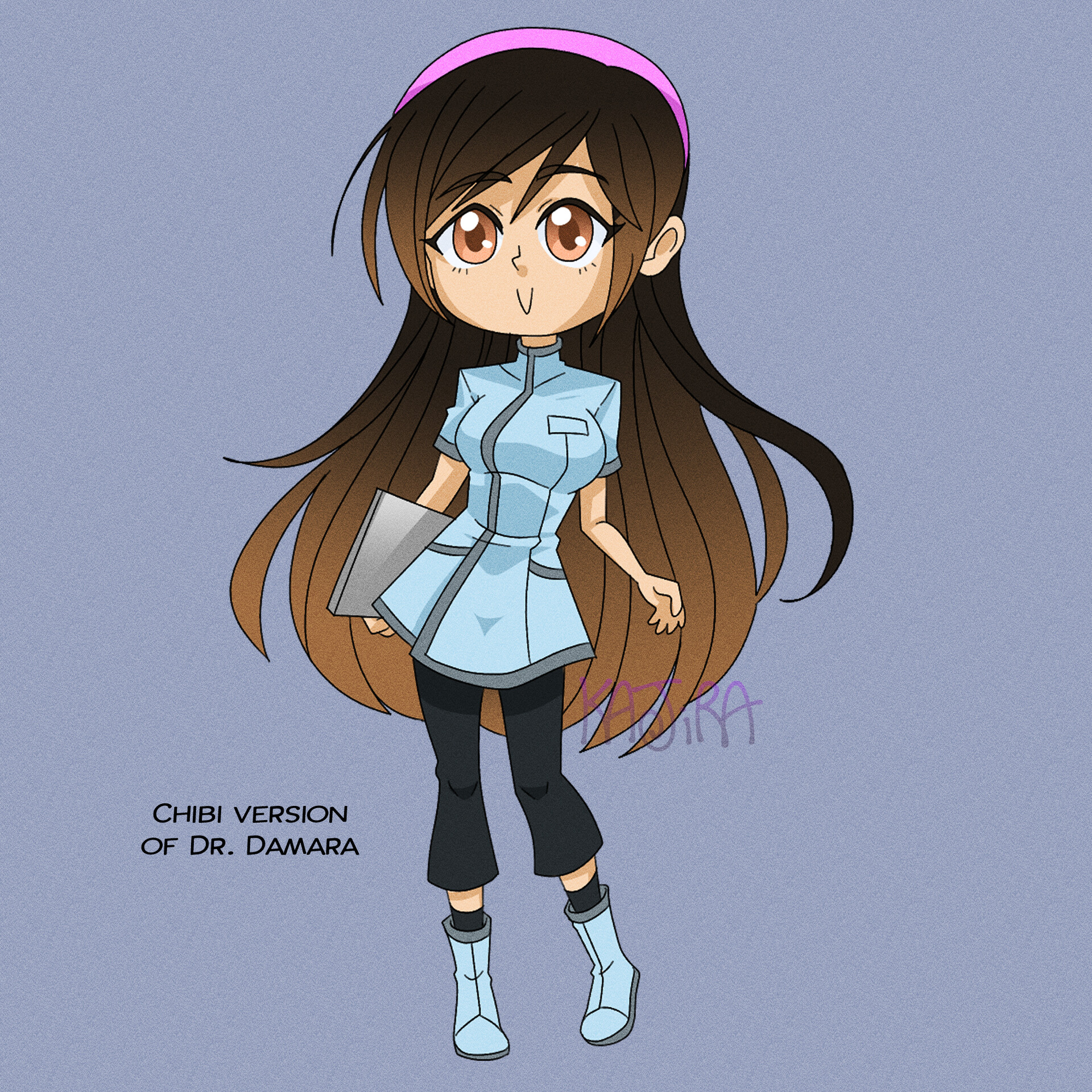 KAJiRA - Character Redesign: Damara (Metroid Manga)