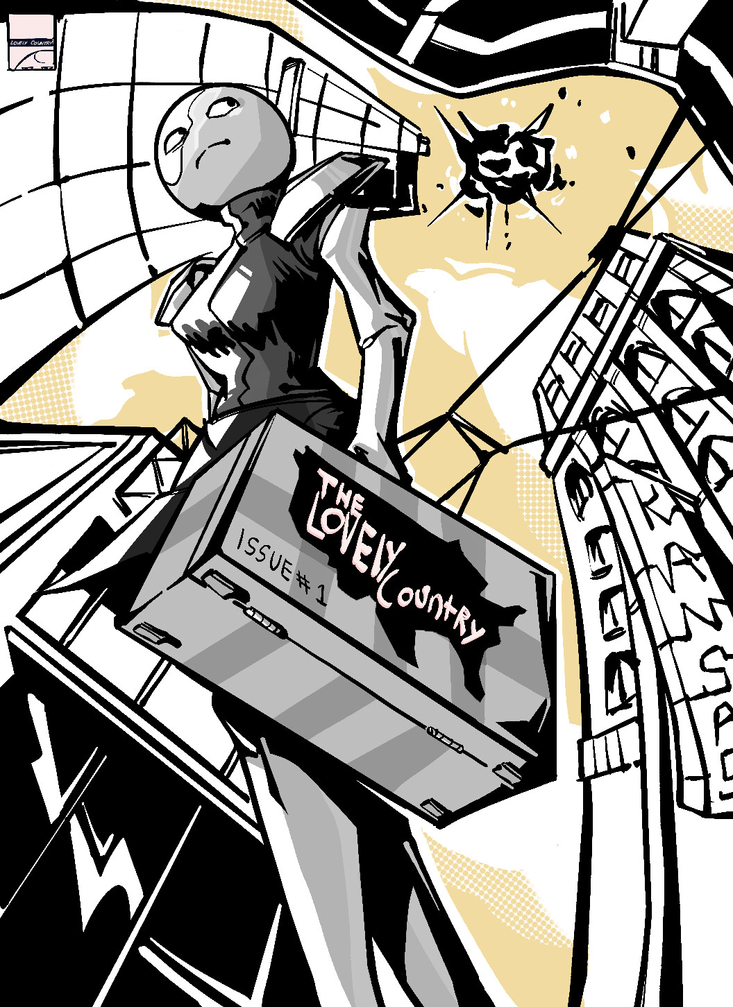 ArtStation - The Lovely Country - Issue #1 2022 Gold Key Award