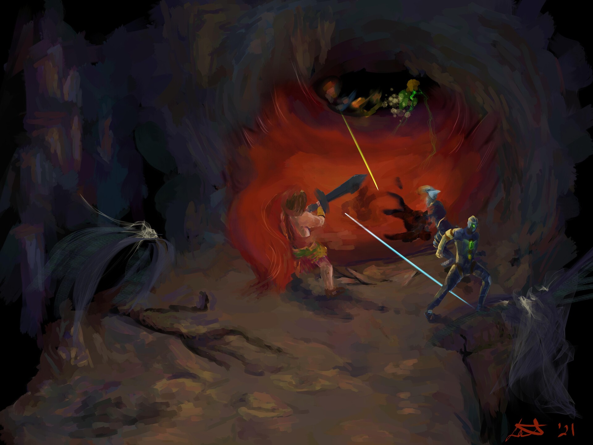 ArtStation - Broken Paths and Jelly traps