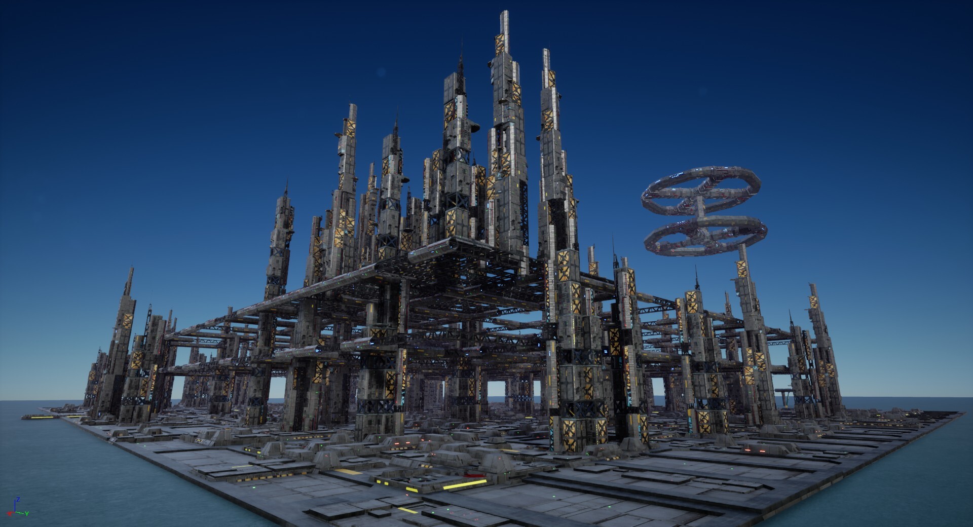 ArtStation - UE4 Sci-Fi experiments