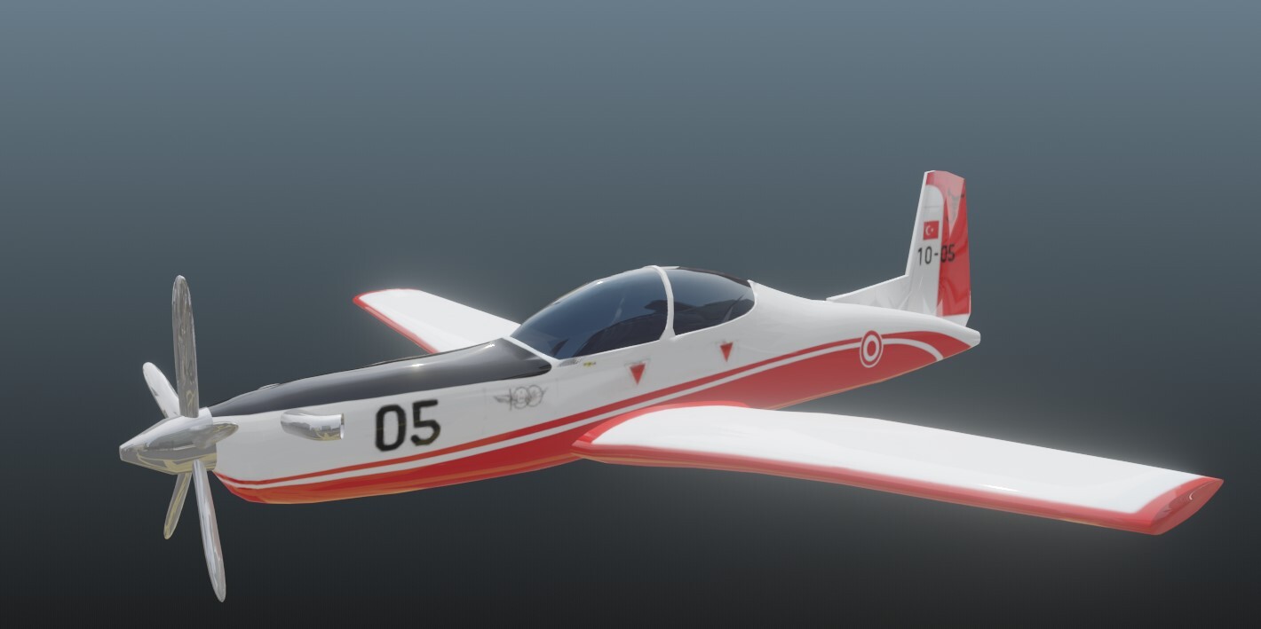 ArtStation - Training Aircraft