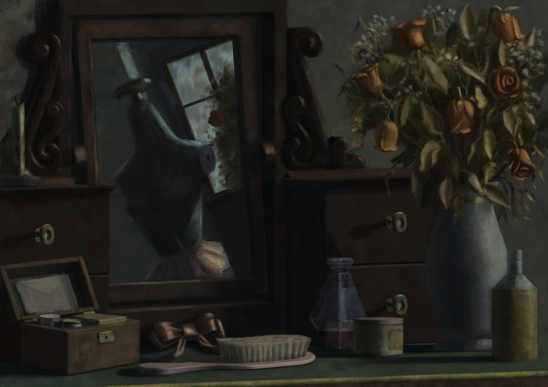 ArtStation - Dressing Table