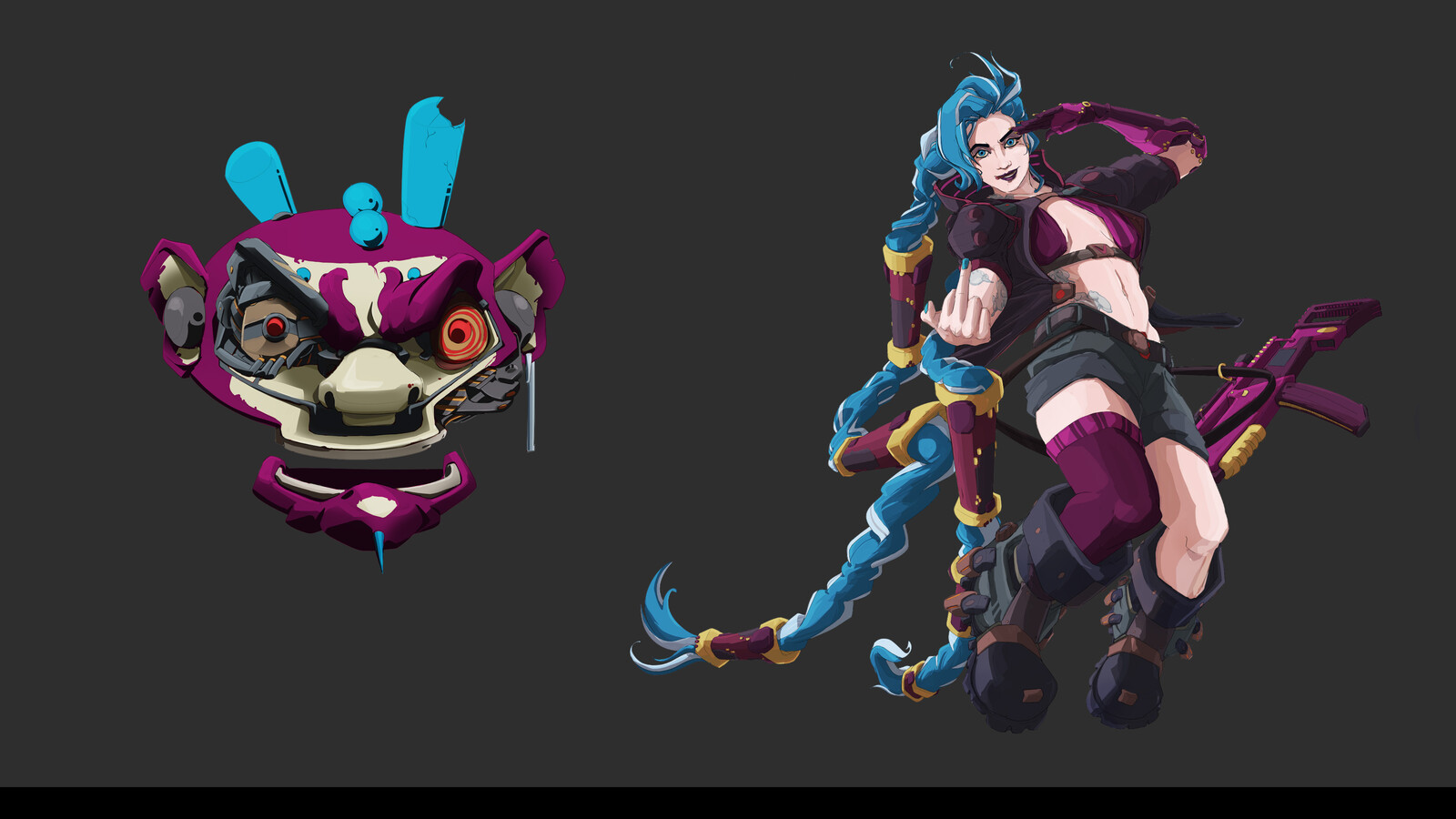 Jordan Cataldo - Jinx x Cyberpunk