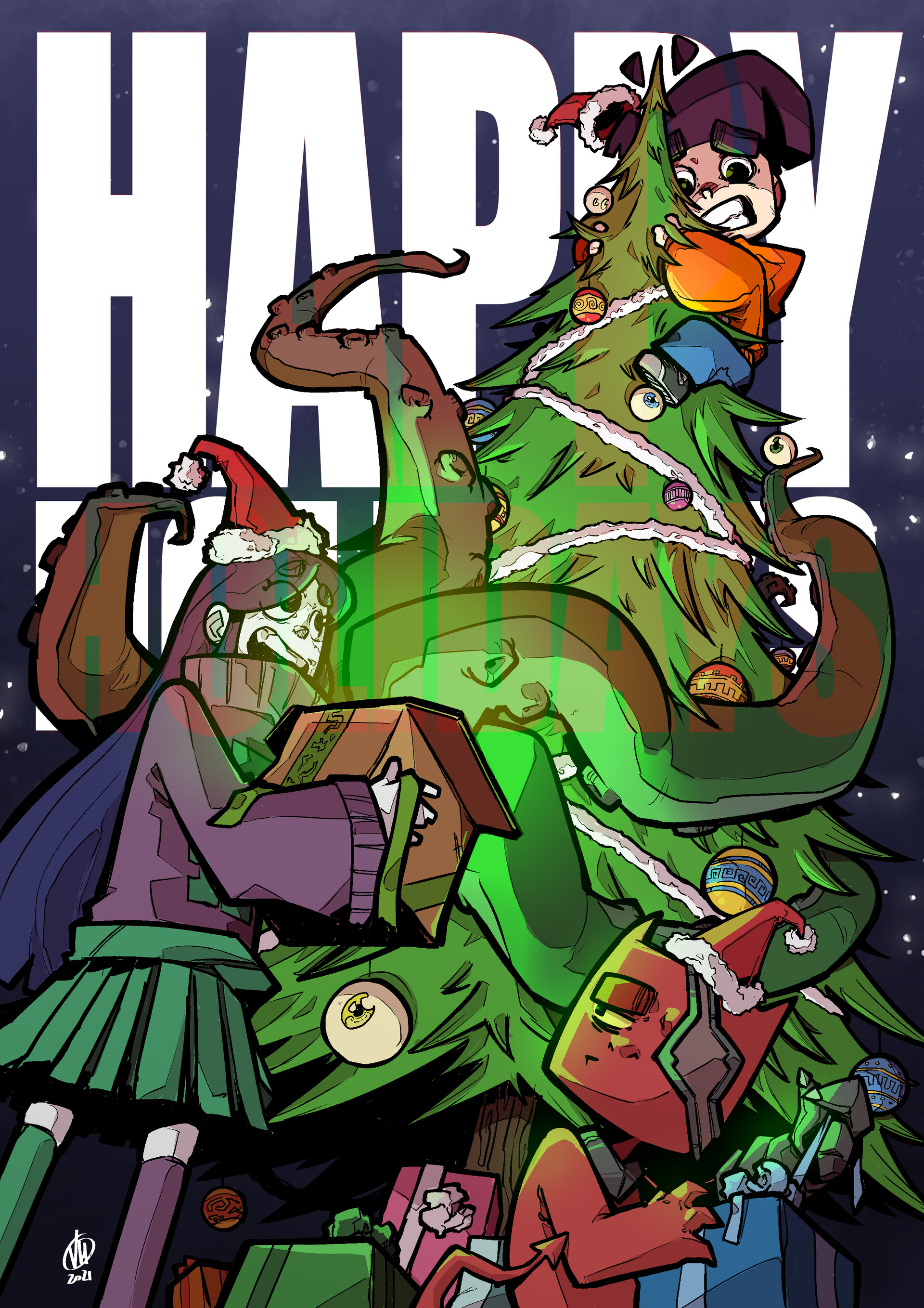 ArtStation - Acluofobia - Xmas