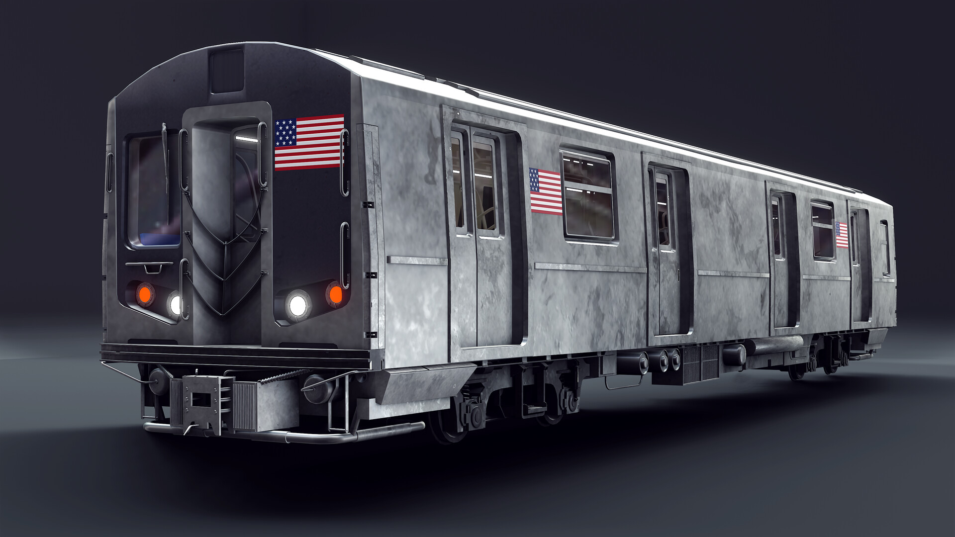 ArtStation - NY Metro Train