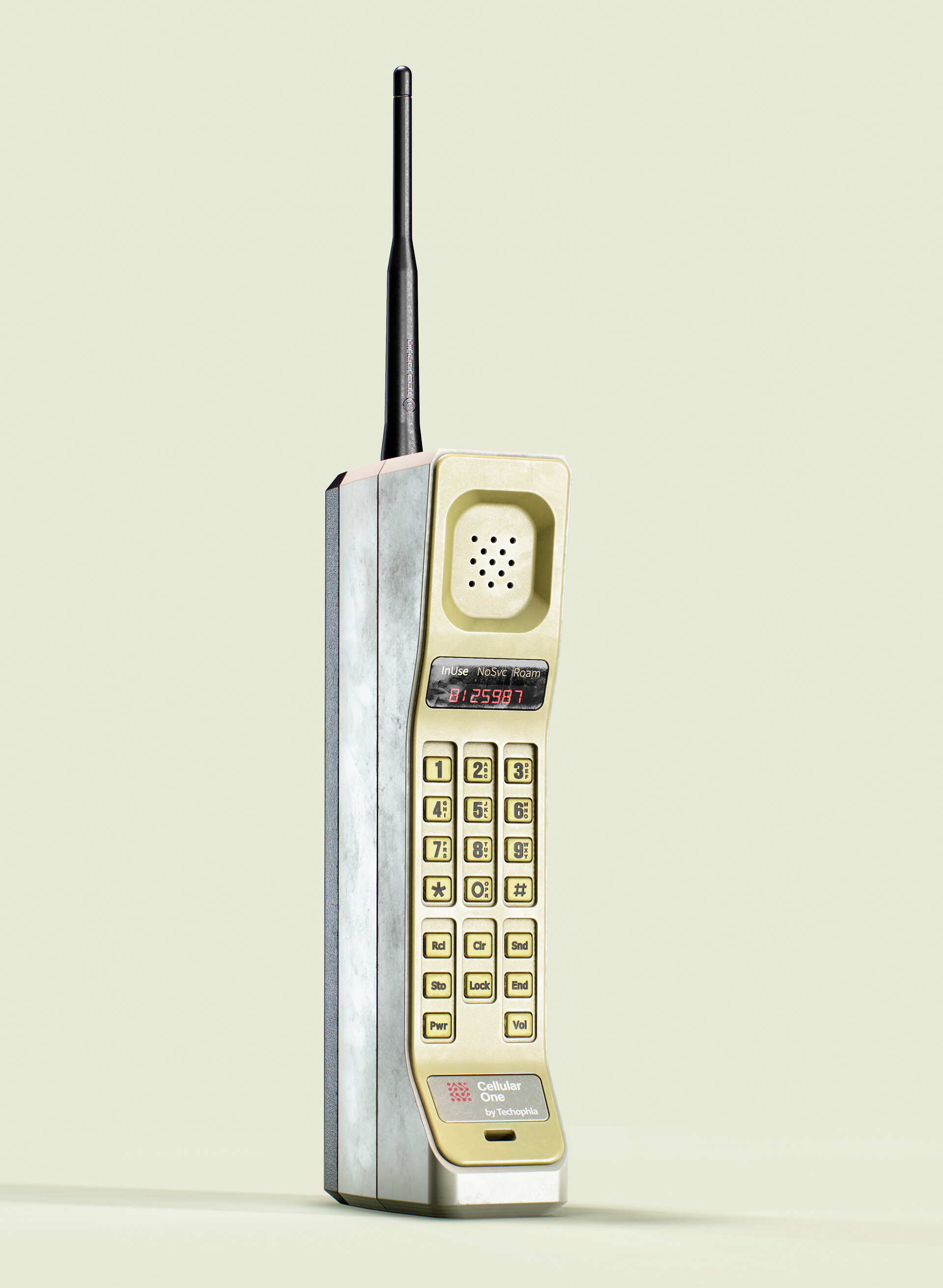 First Motorola Cell Phone Brick