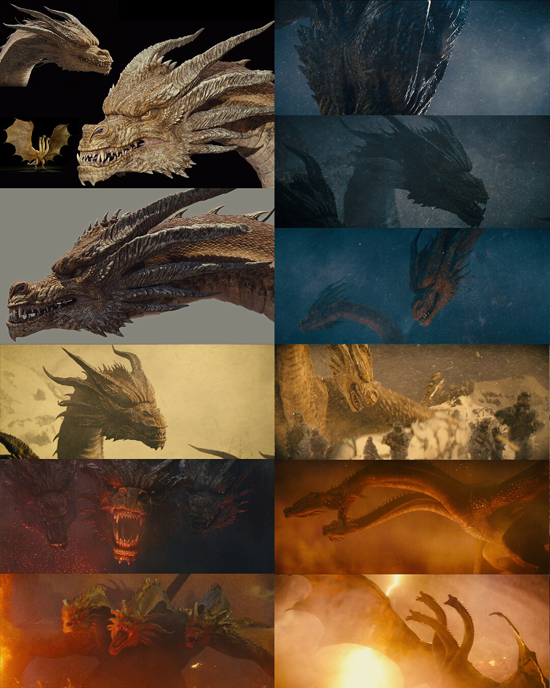 Simon Green - Ghidorah, Godzilla: King of Monsters