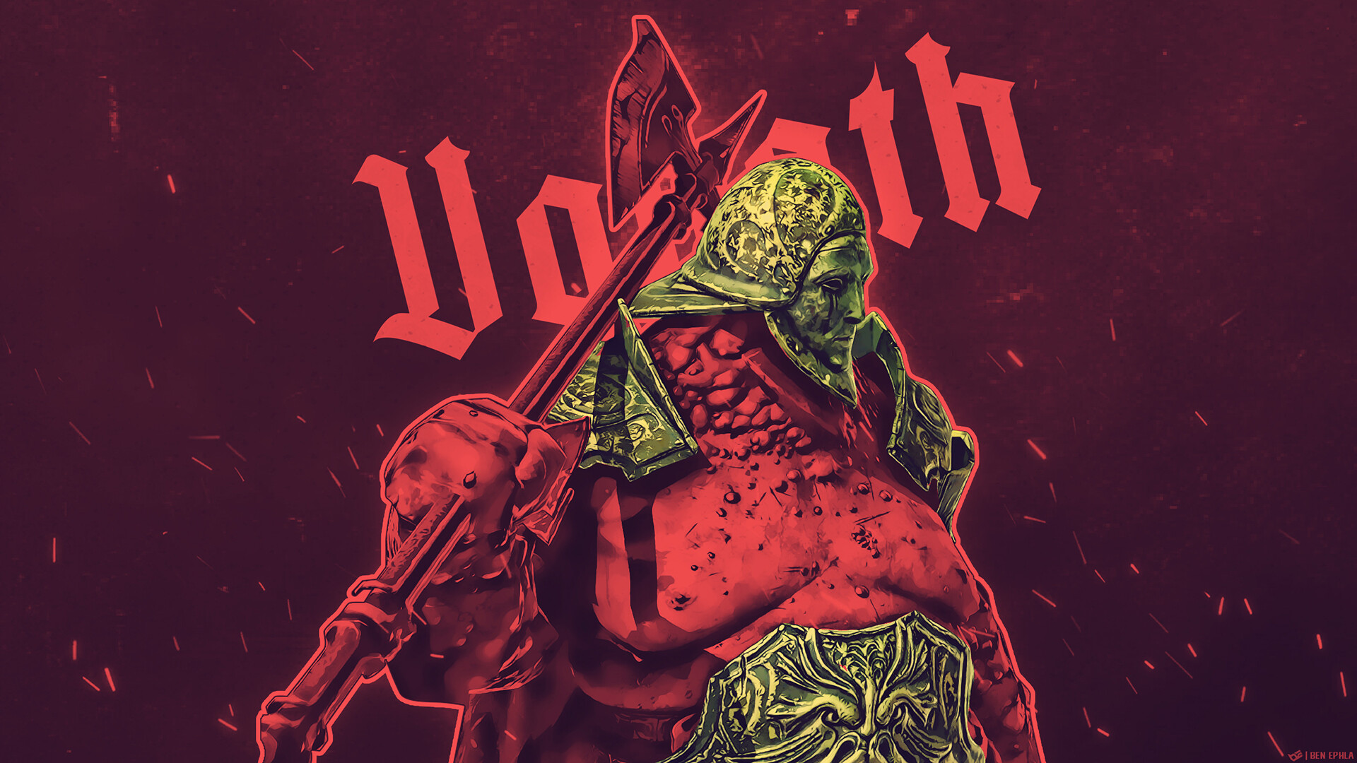 Ben Ephla - VOGOTH - Raid Shadow Legends Desktop Wallpaper - Fan Art