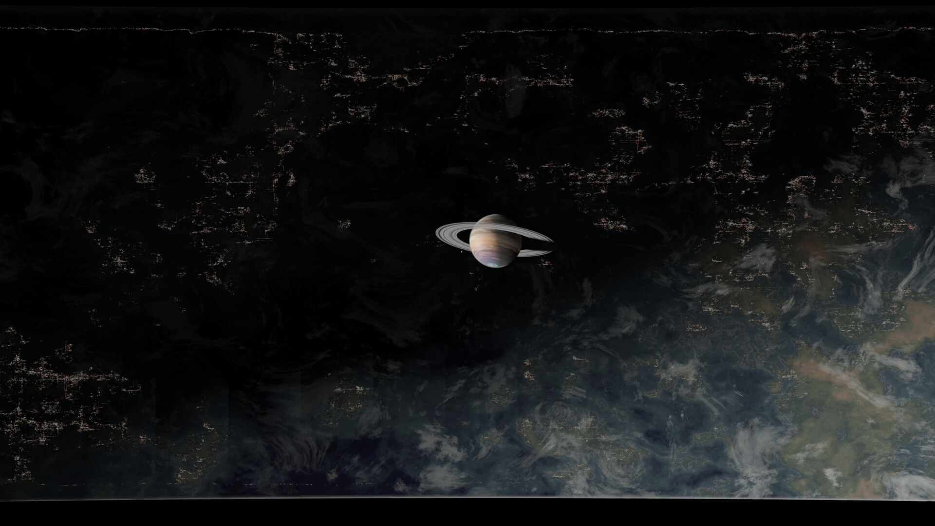 ArtStation - planet&ringworld