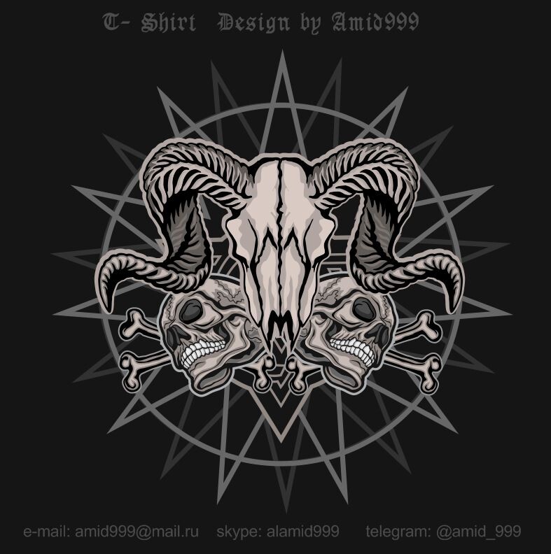 ArtStation - Aries skull