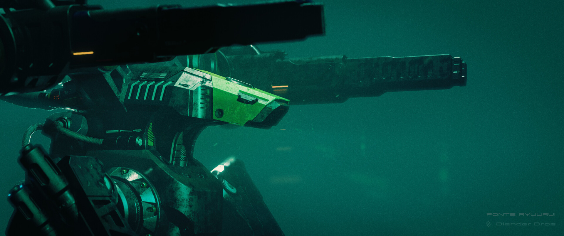 Blender Bros - Raven War Mech 2