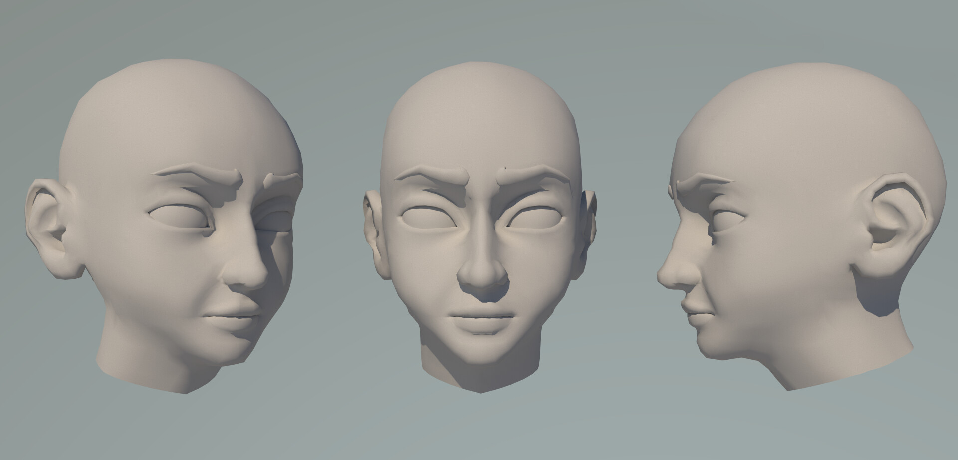 ArtStation - Stylized character head