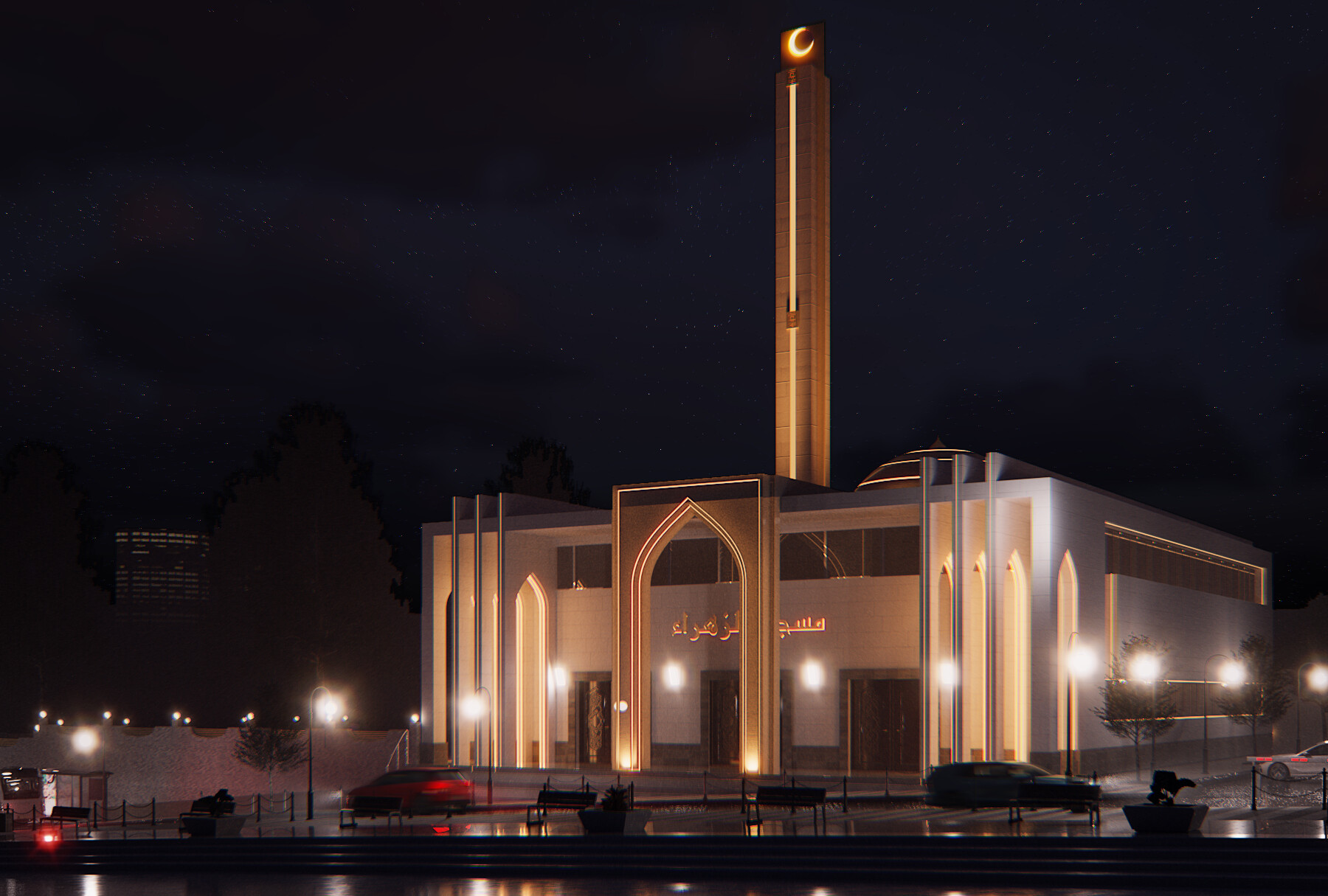 ArtStation - Town masjid