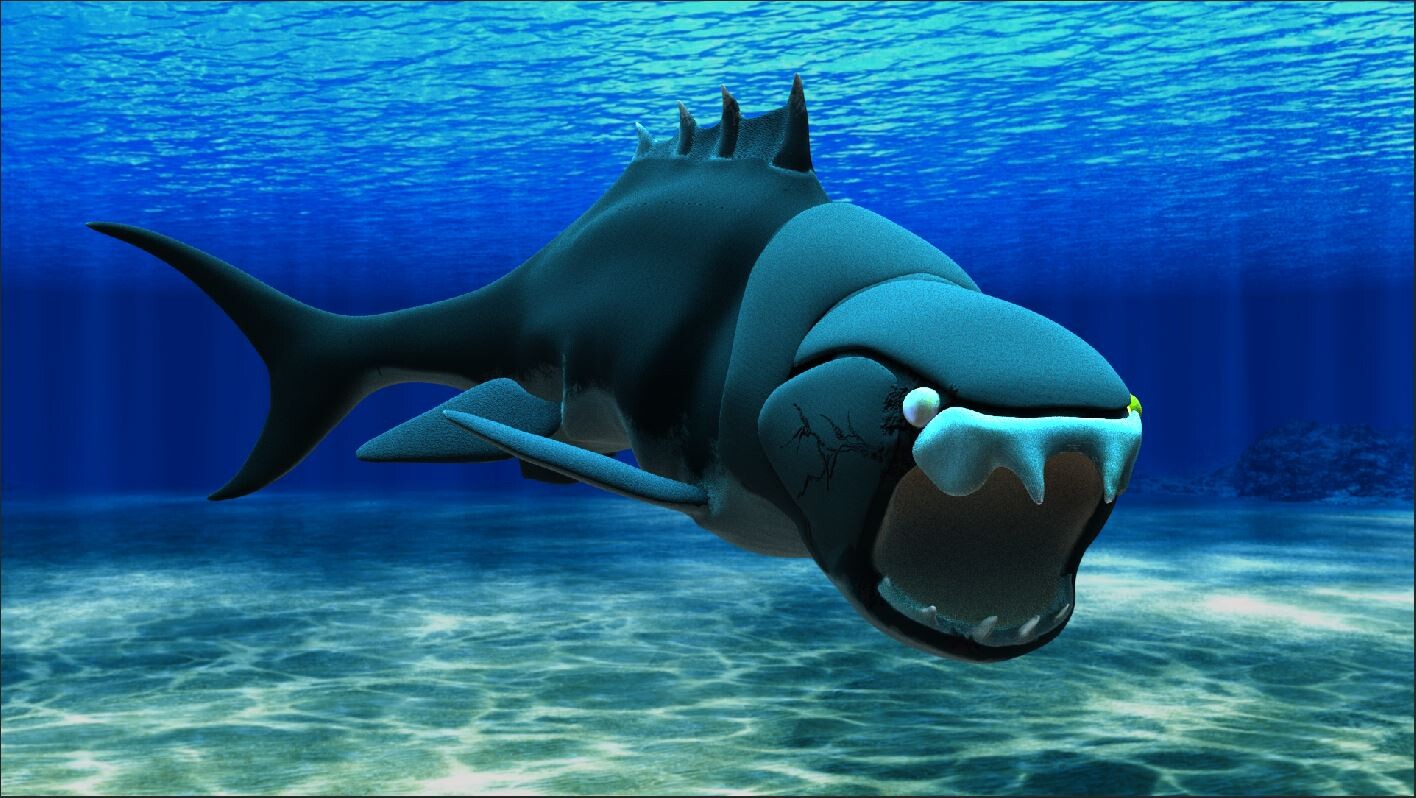 Christopher Cheung - Dunkleosteus Terreri - Rigging Project