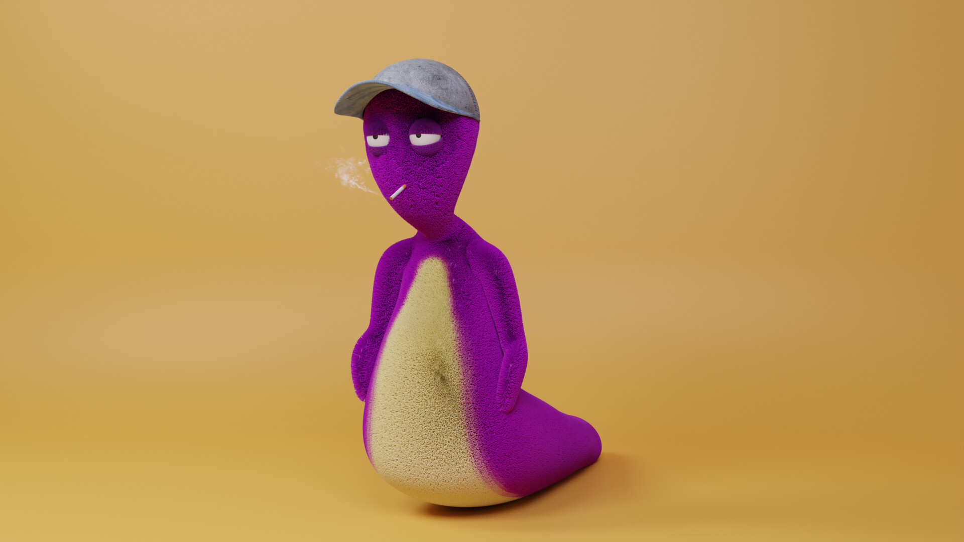 ArtStation - Fluffy Slug