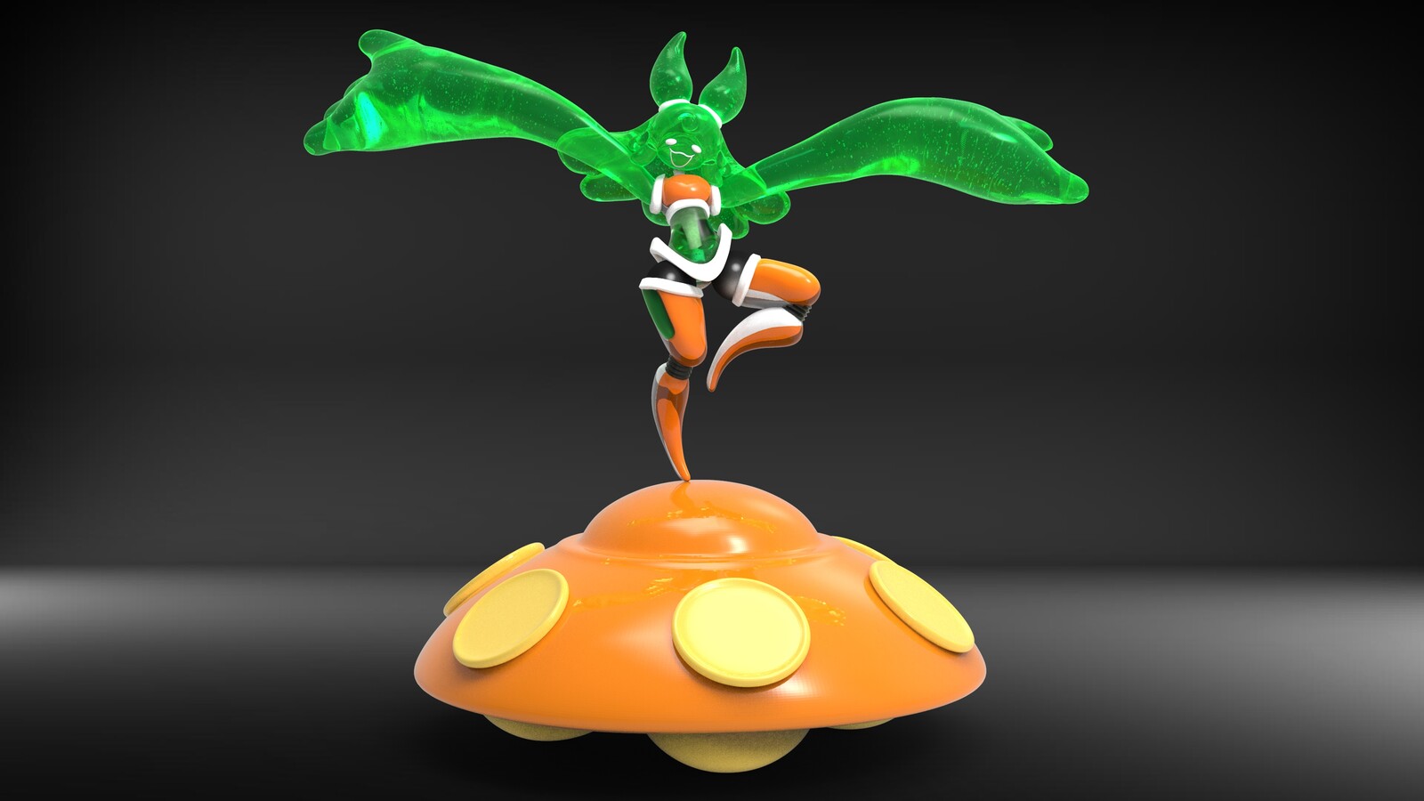 Dottie Johnson - Nabiki the Slime Girl - Design and Model