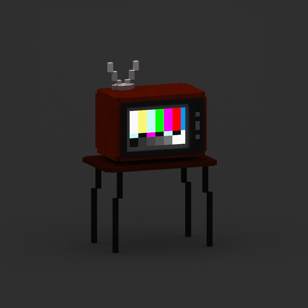 ArtStation - Retro TV