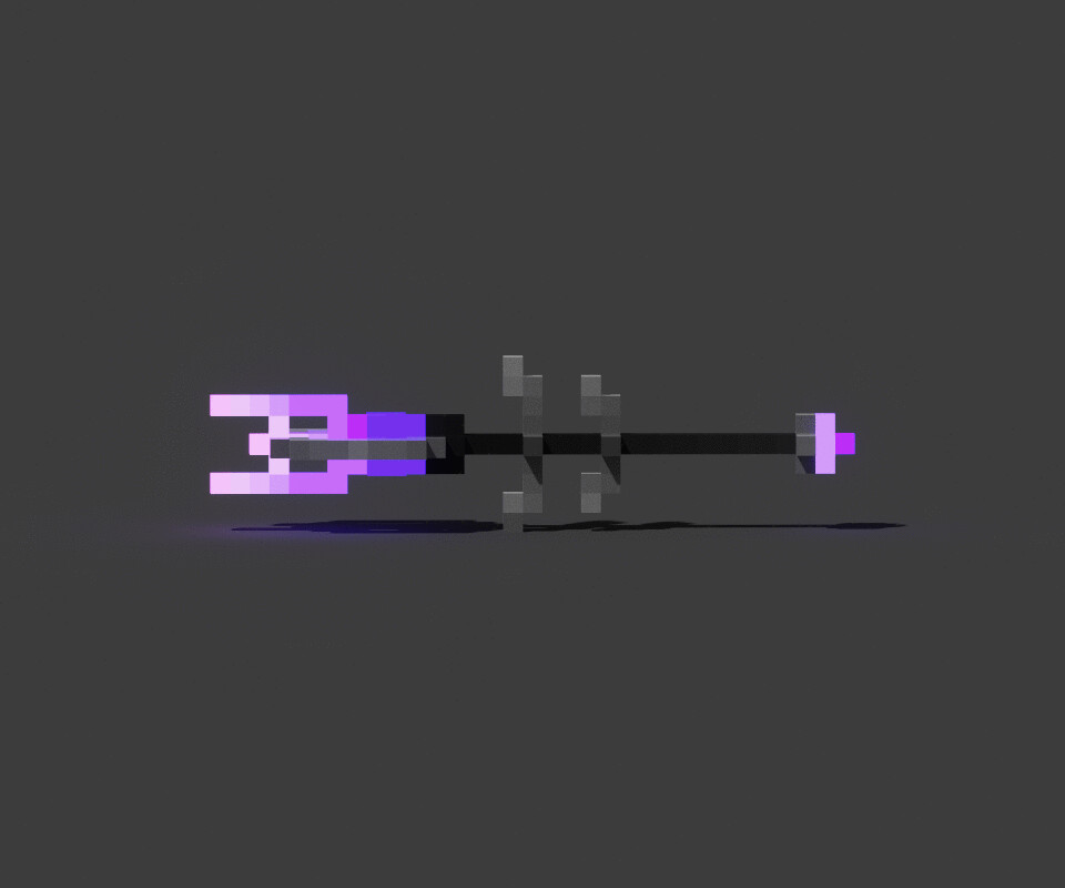 ArtStation - Soulcursed Warden Staff - Old Trove creation