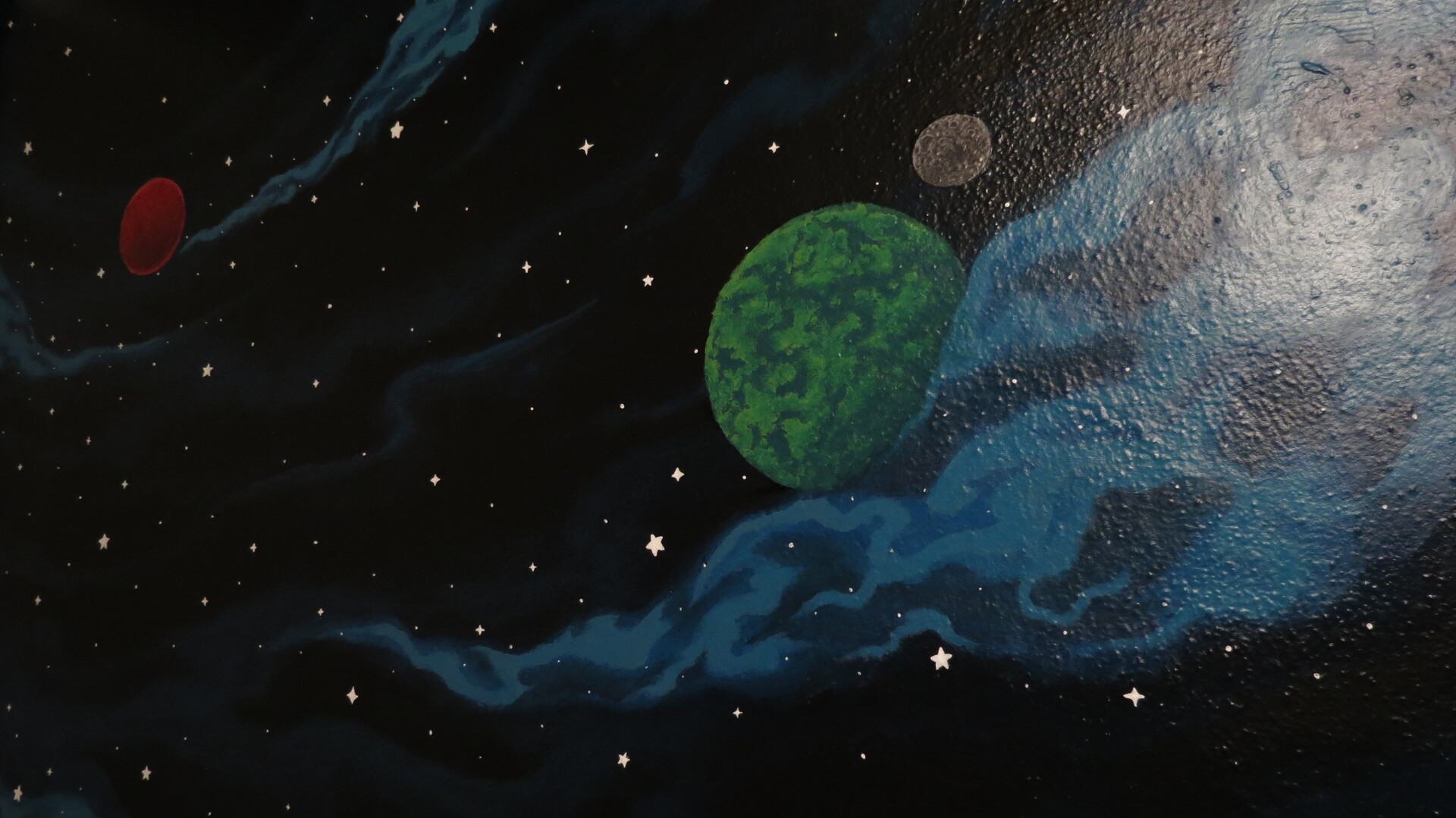 Logan Dais - Galaxy Wall Mural