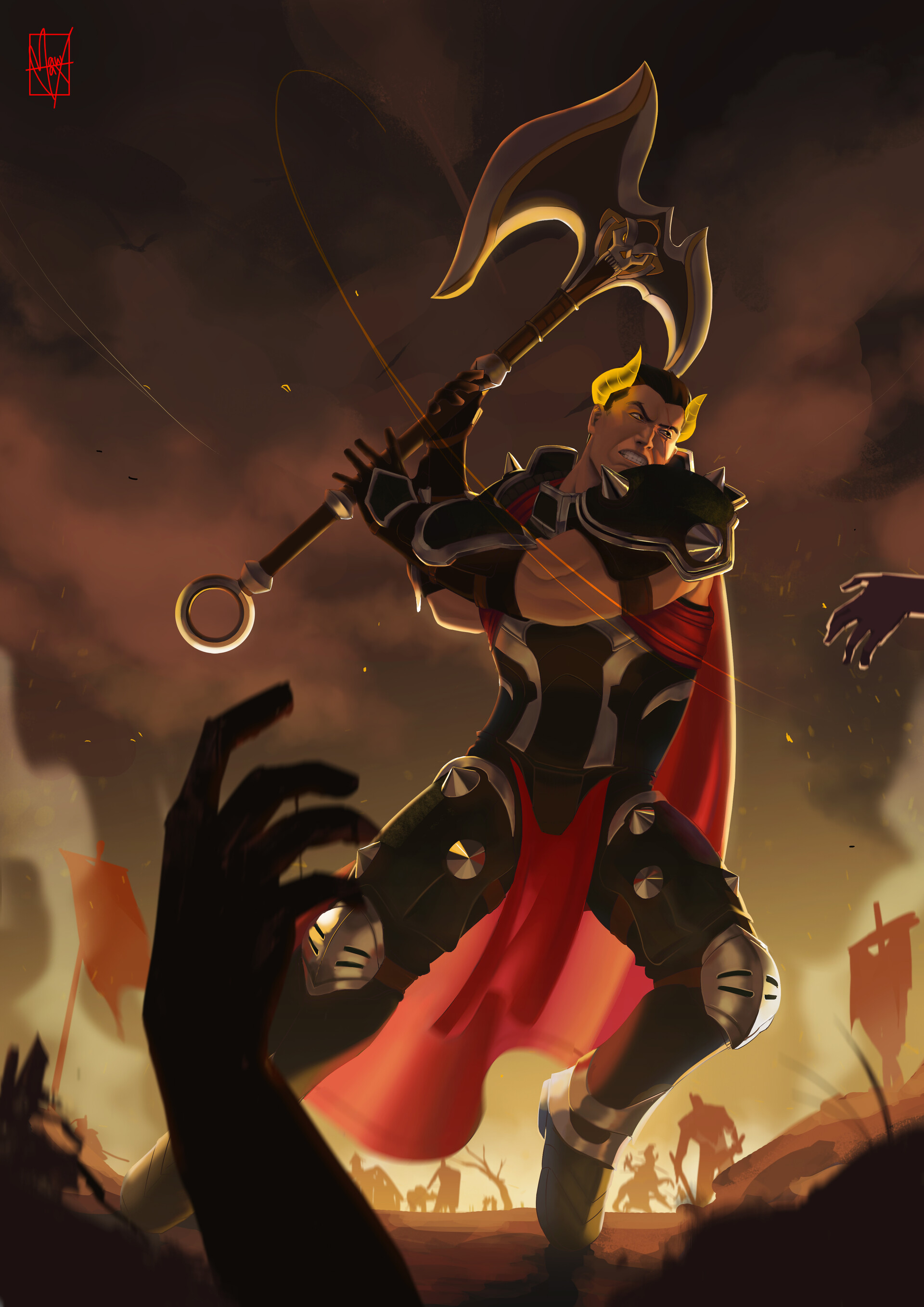 ArtStation - Year 1 Darius School Project