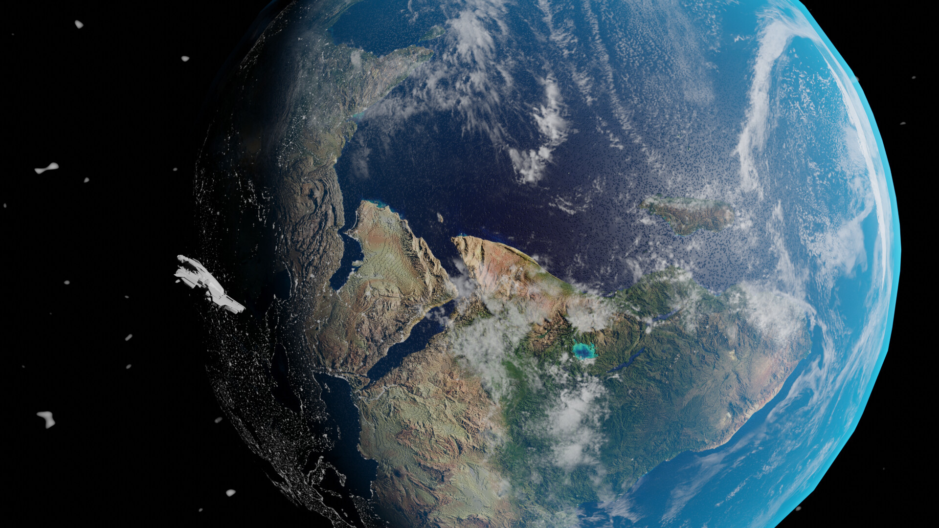 ArtStation - planet earth