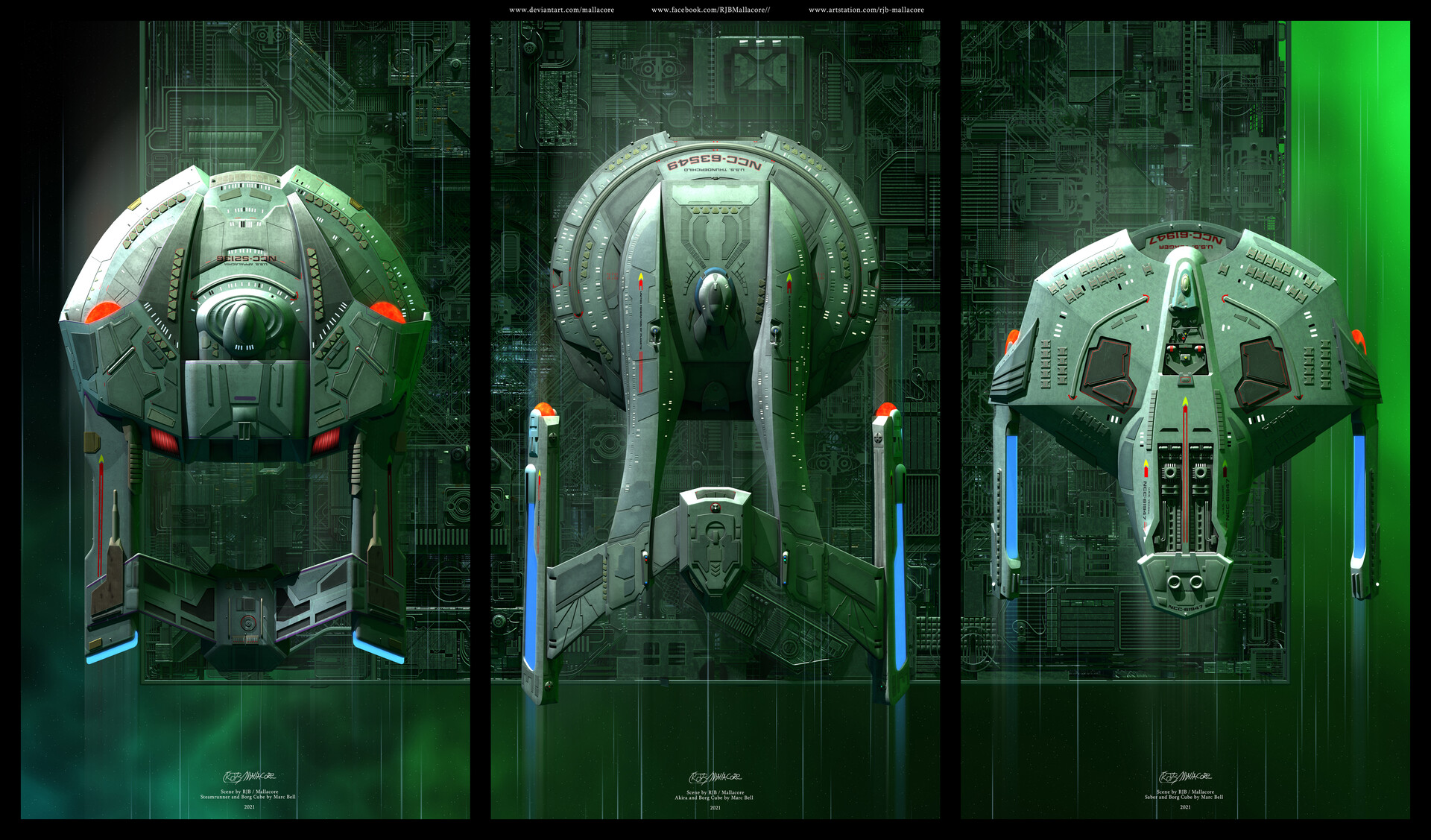 ArtStation - Star Trek - First Contact - 2021