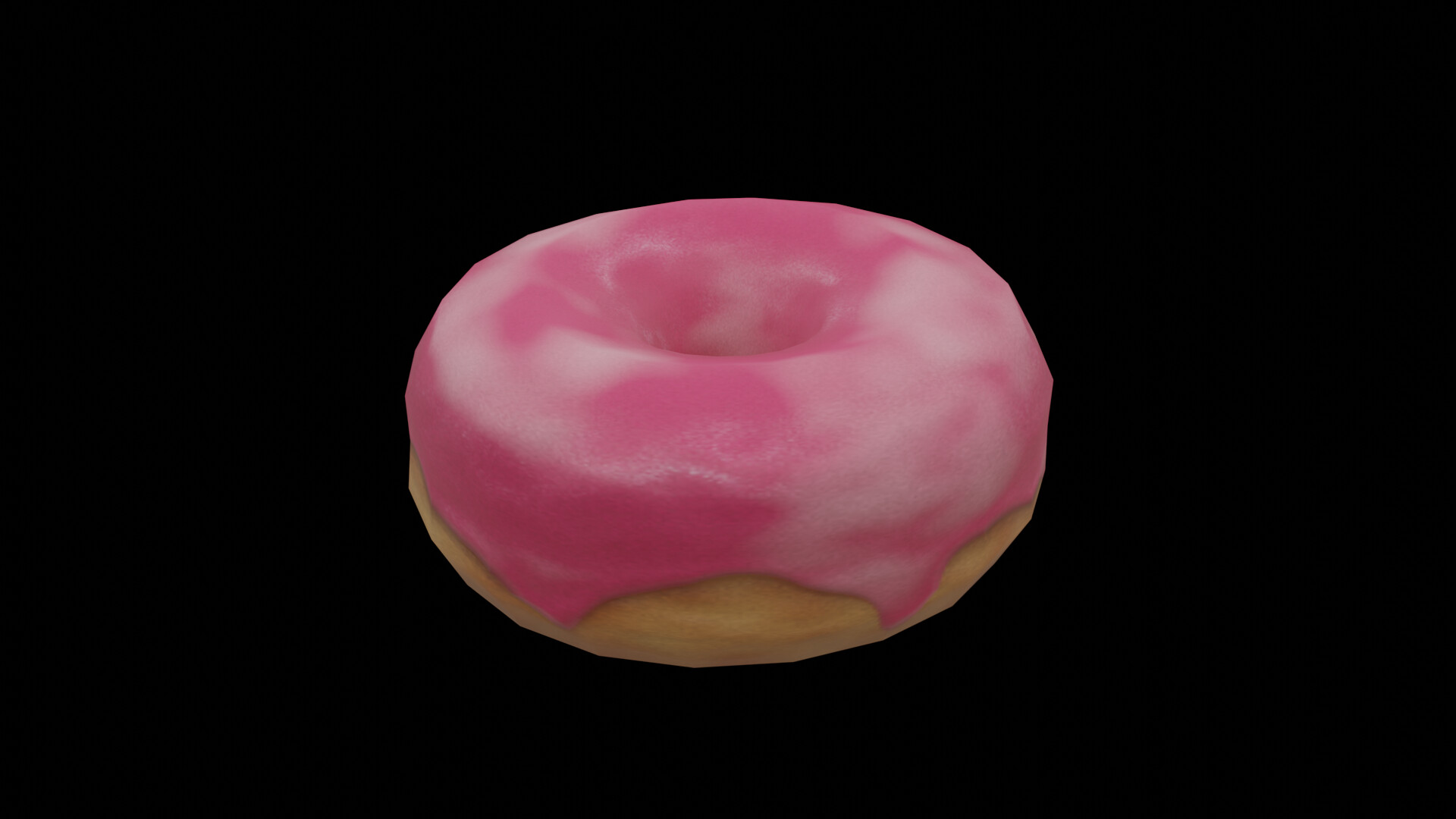 ArtStation - Game-Ready Doughnut