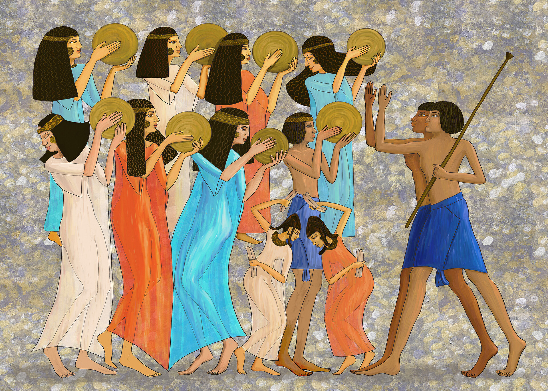 ArtStation - Egyptian Dancers